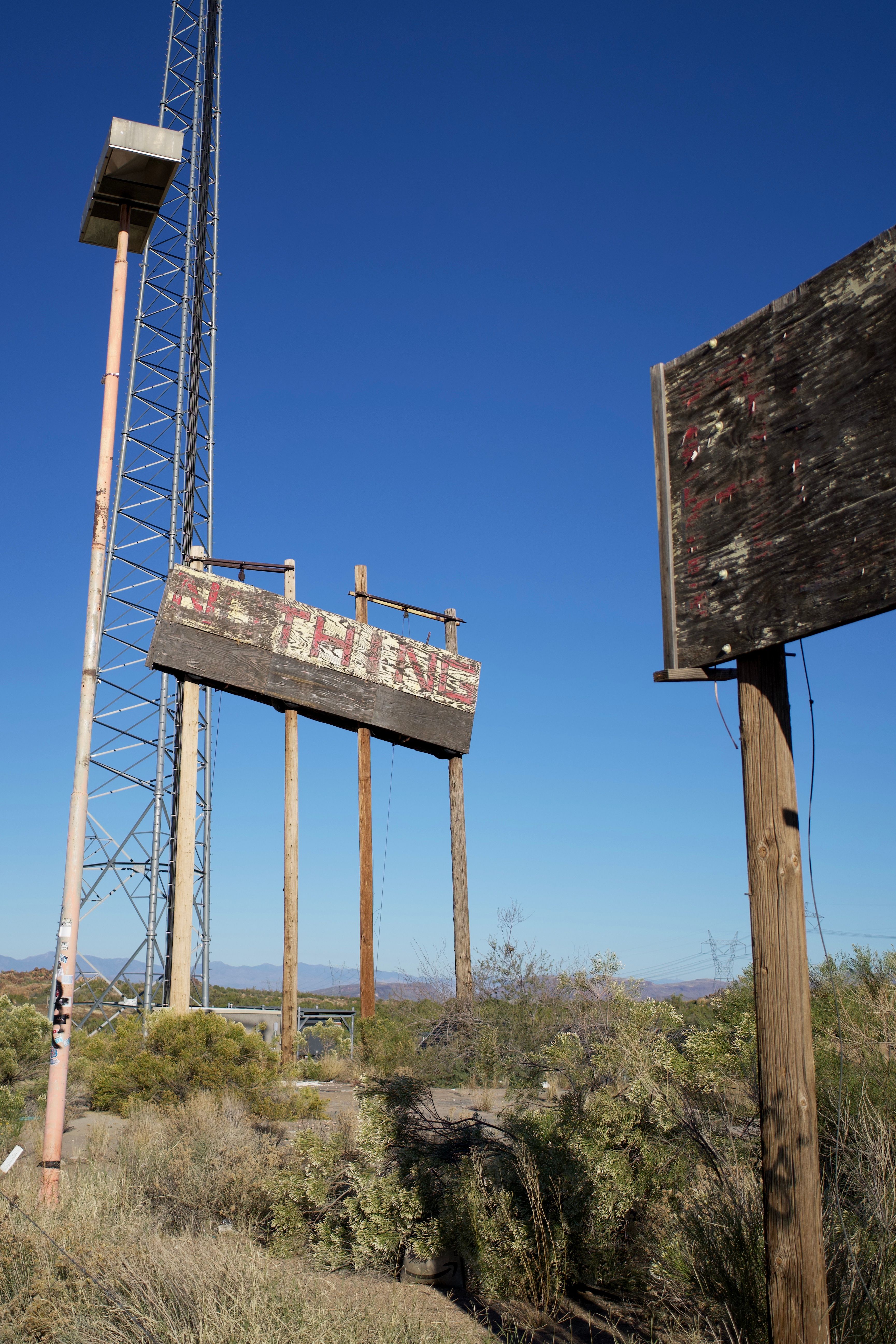 Abandoned Signs in Deserted Area · Free Stock Photo