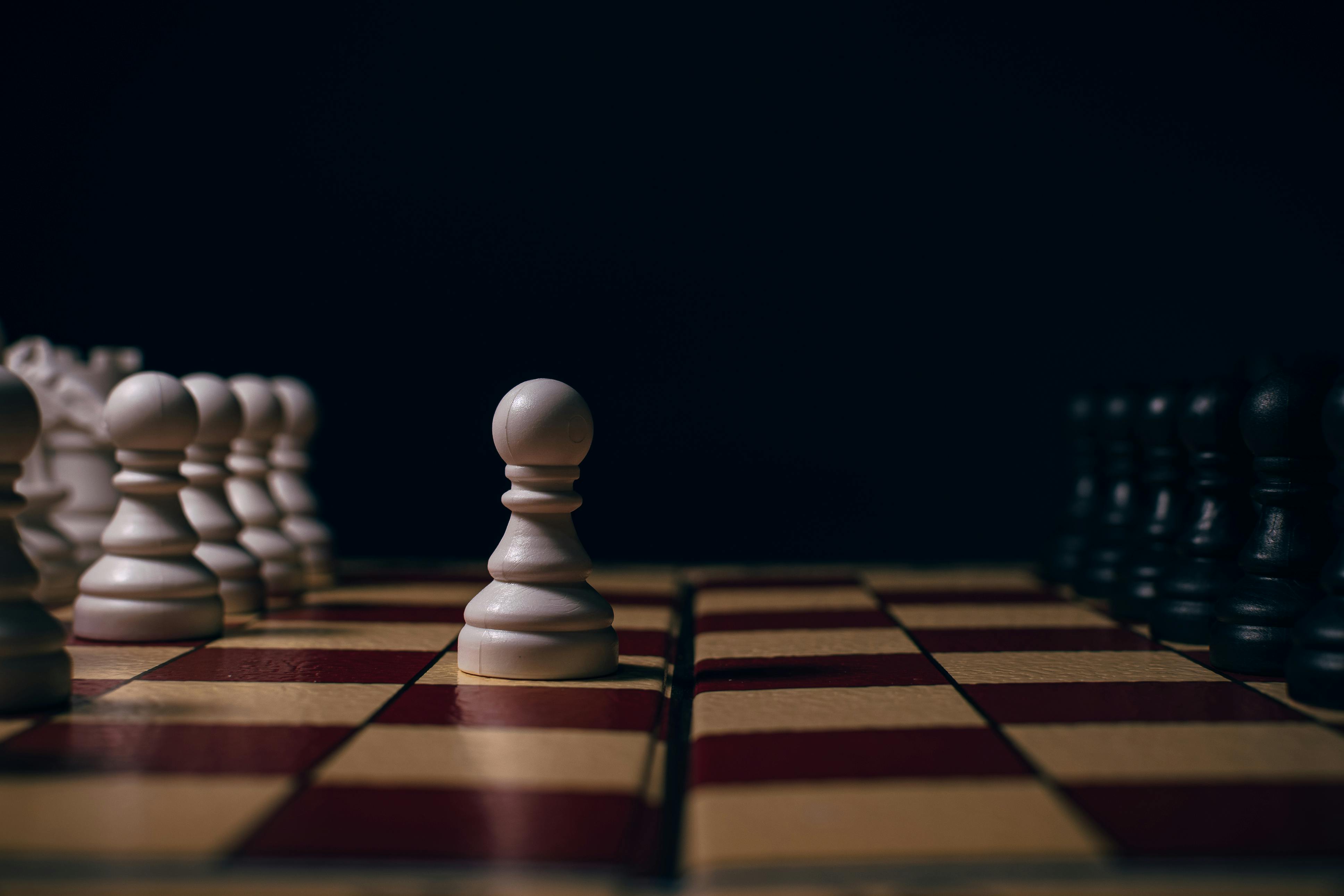 Pawn on Chessboard · Free Stock Photo