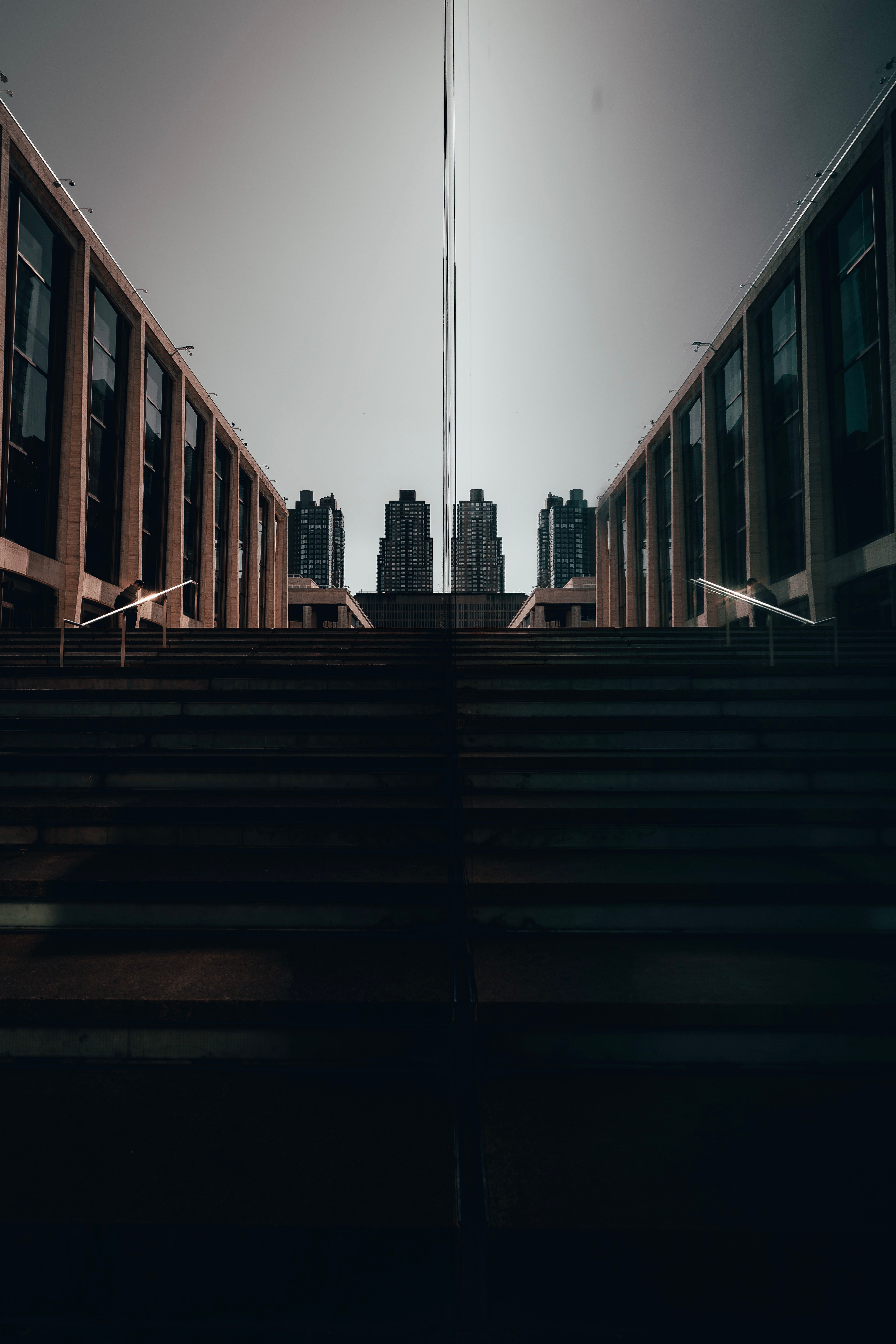 Stairs in Shadow in City · Free Stock Photo