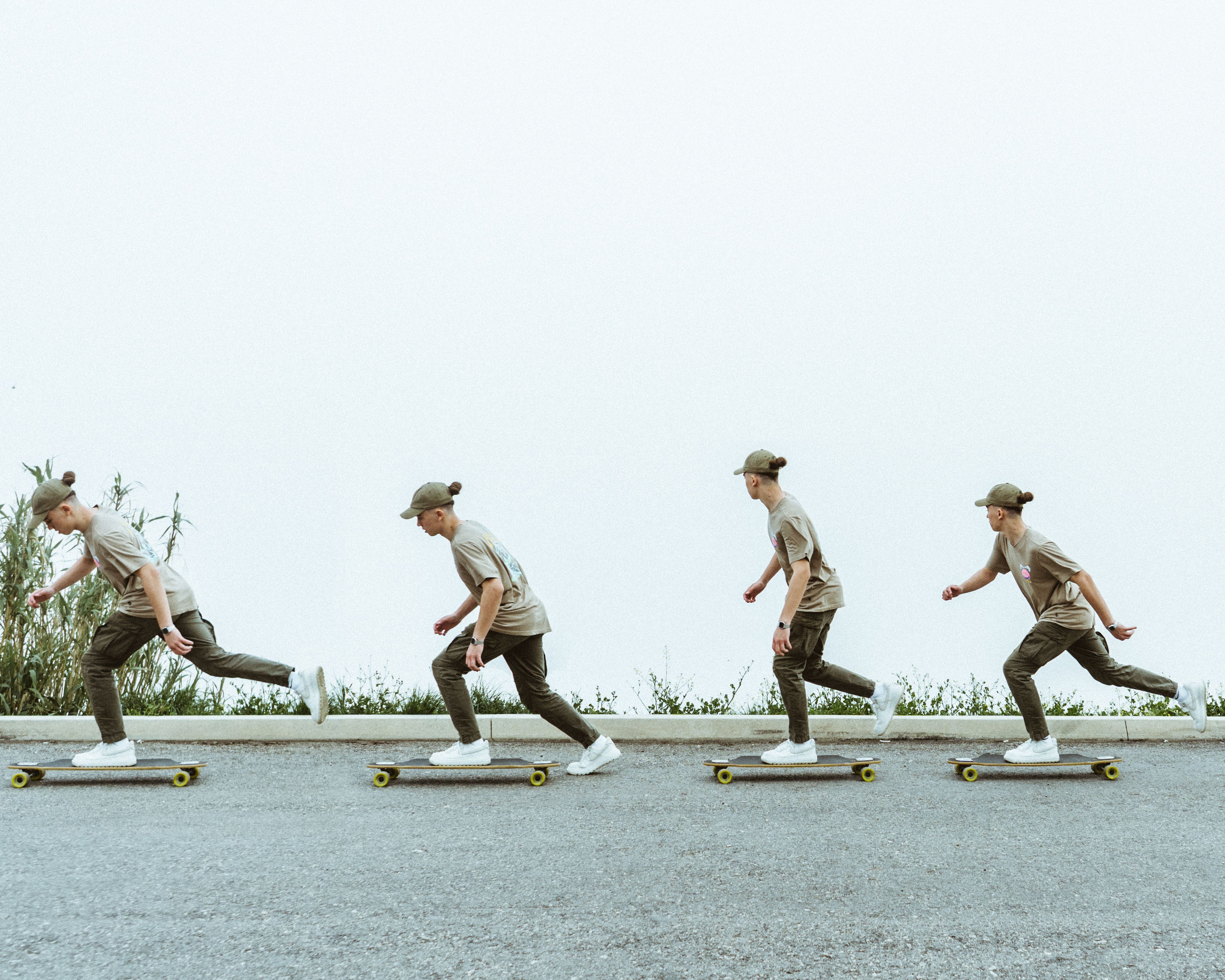 Men Skateboarding on Street · Free Stock Photo