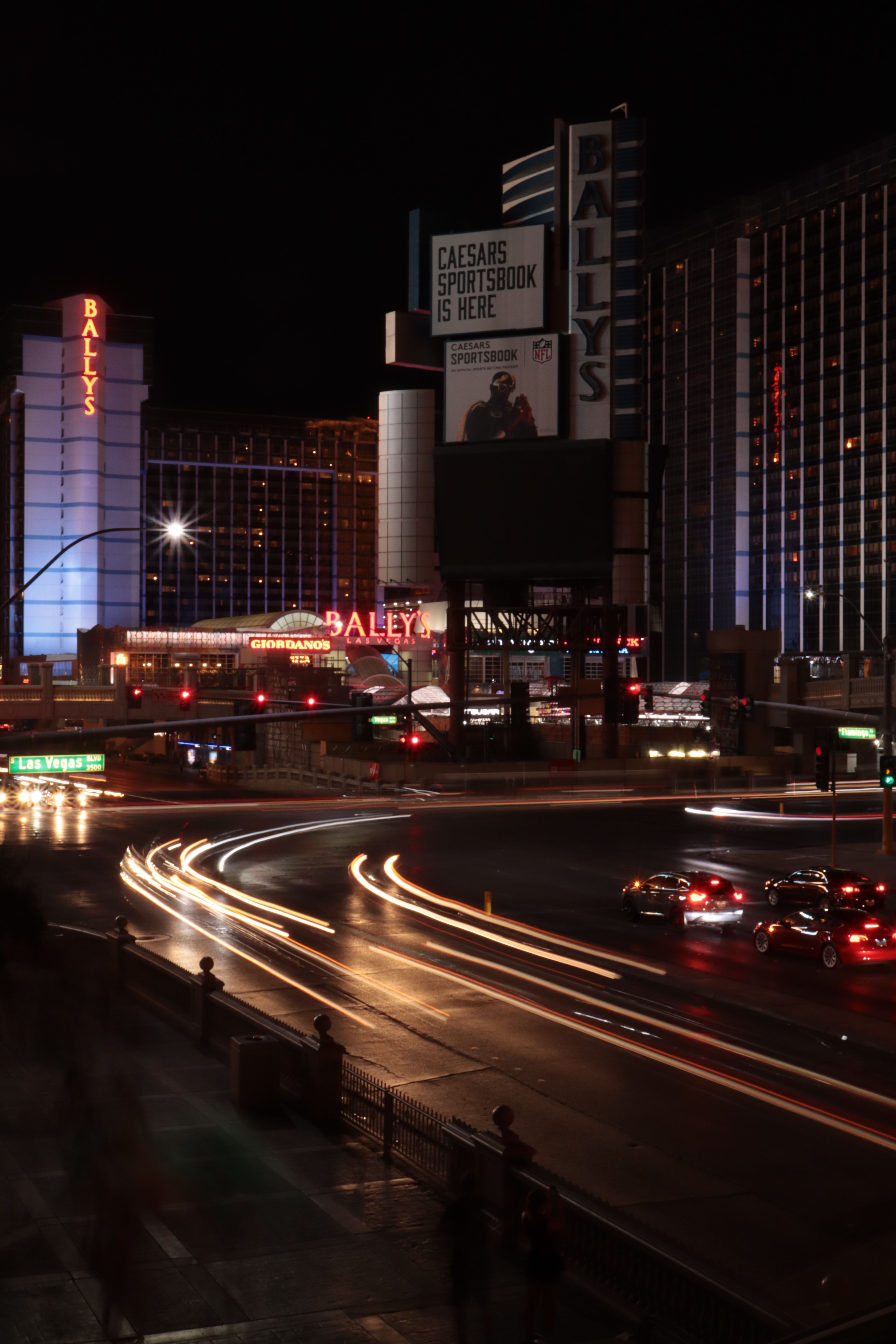 Aerial View of City Street during Nighttime · Free Stock Photo