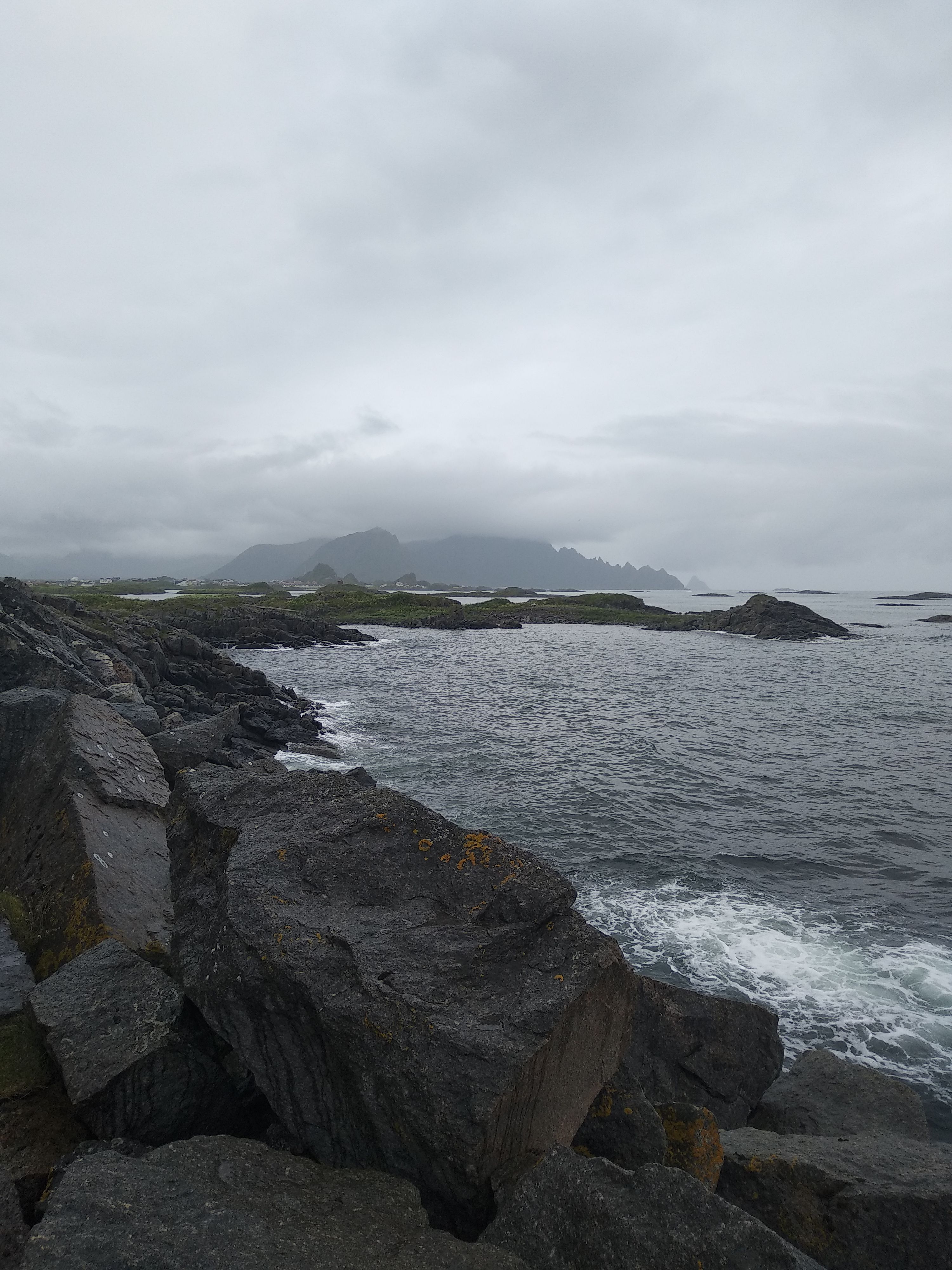 Stunning scenic landscape somewhere in Norway. Atmospheric untouched ...