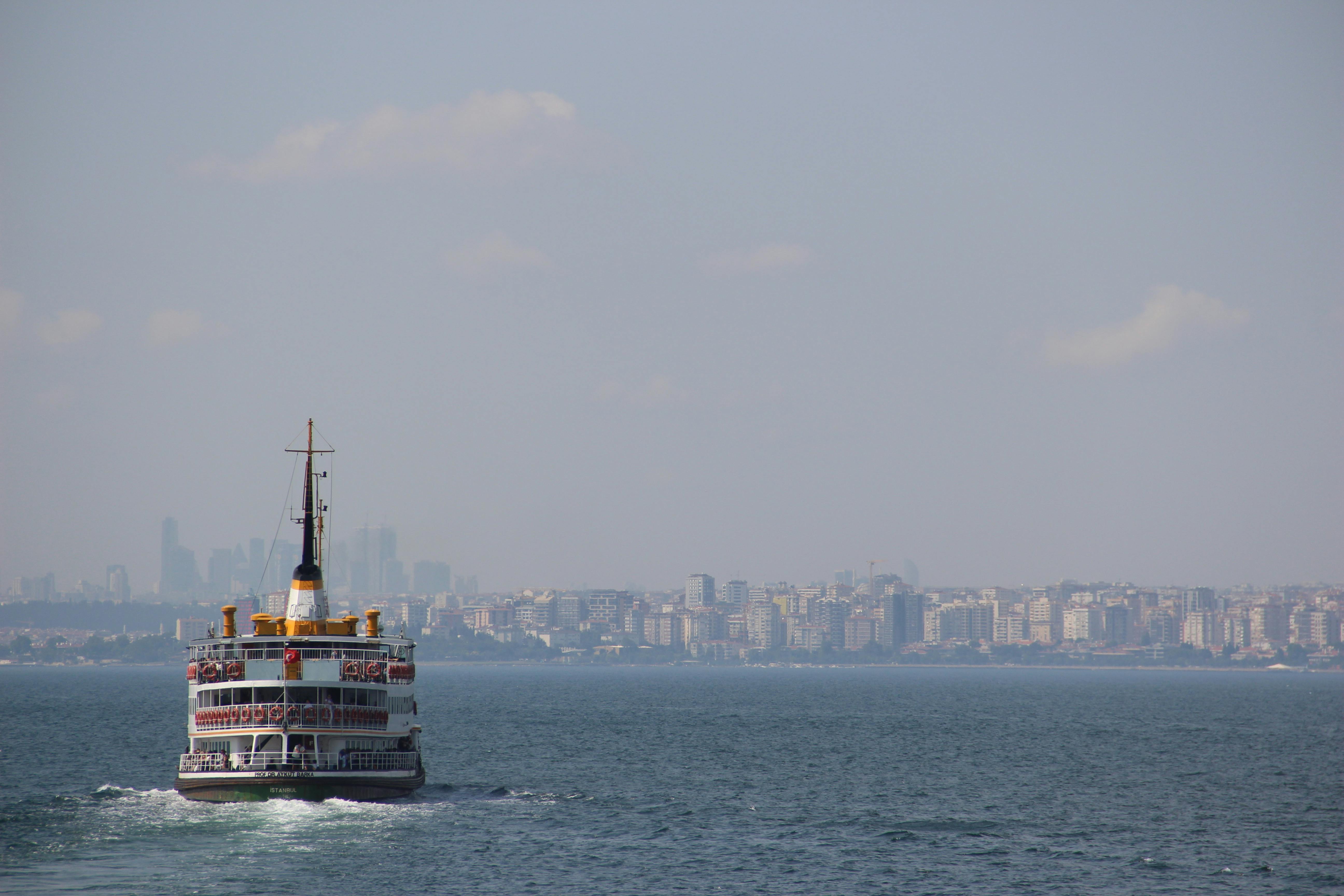 Ferry Sailing on Bosporus Strait · Free Stock Photo