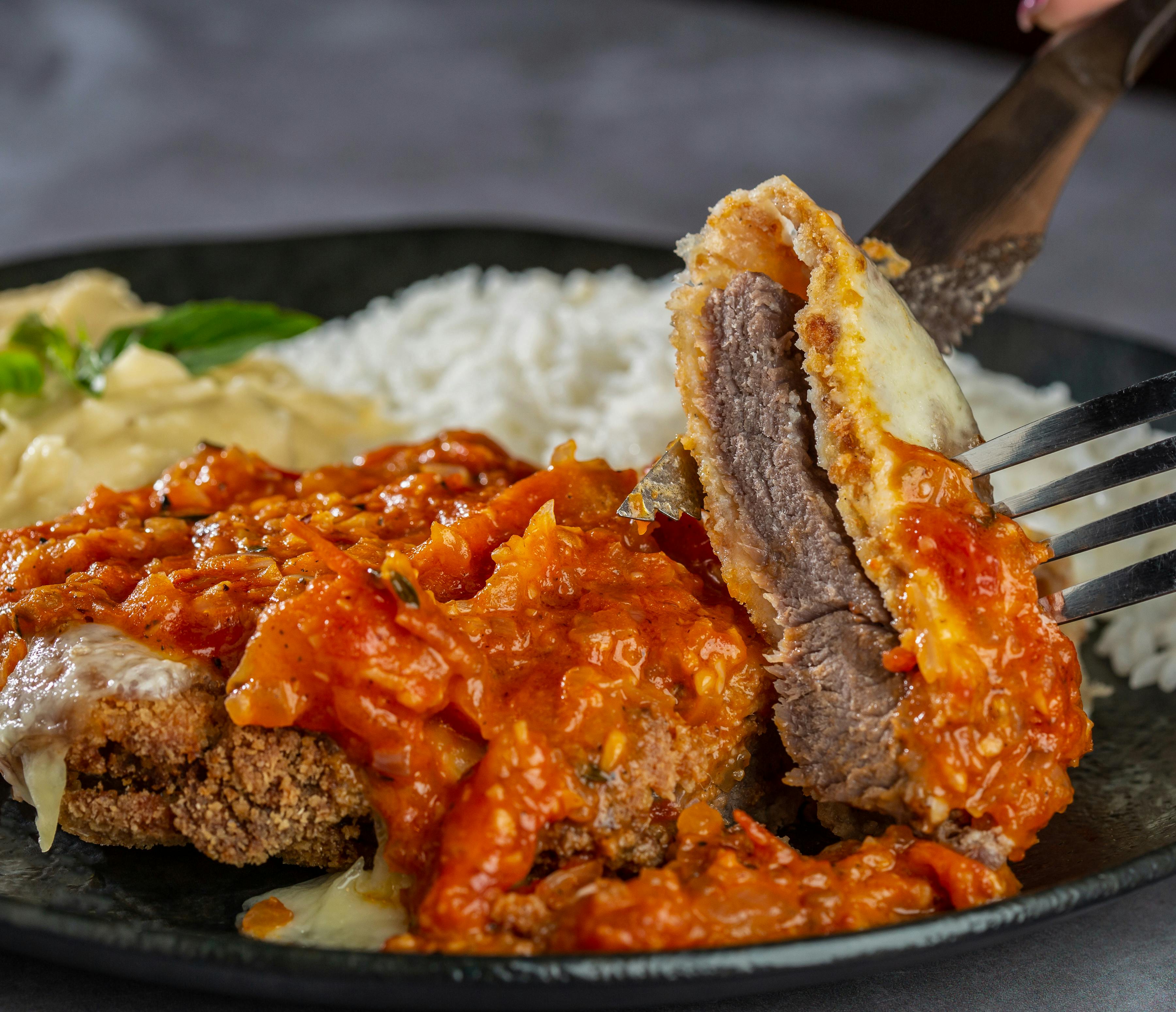 Meat with Rice · Free Stock Photo