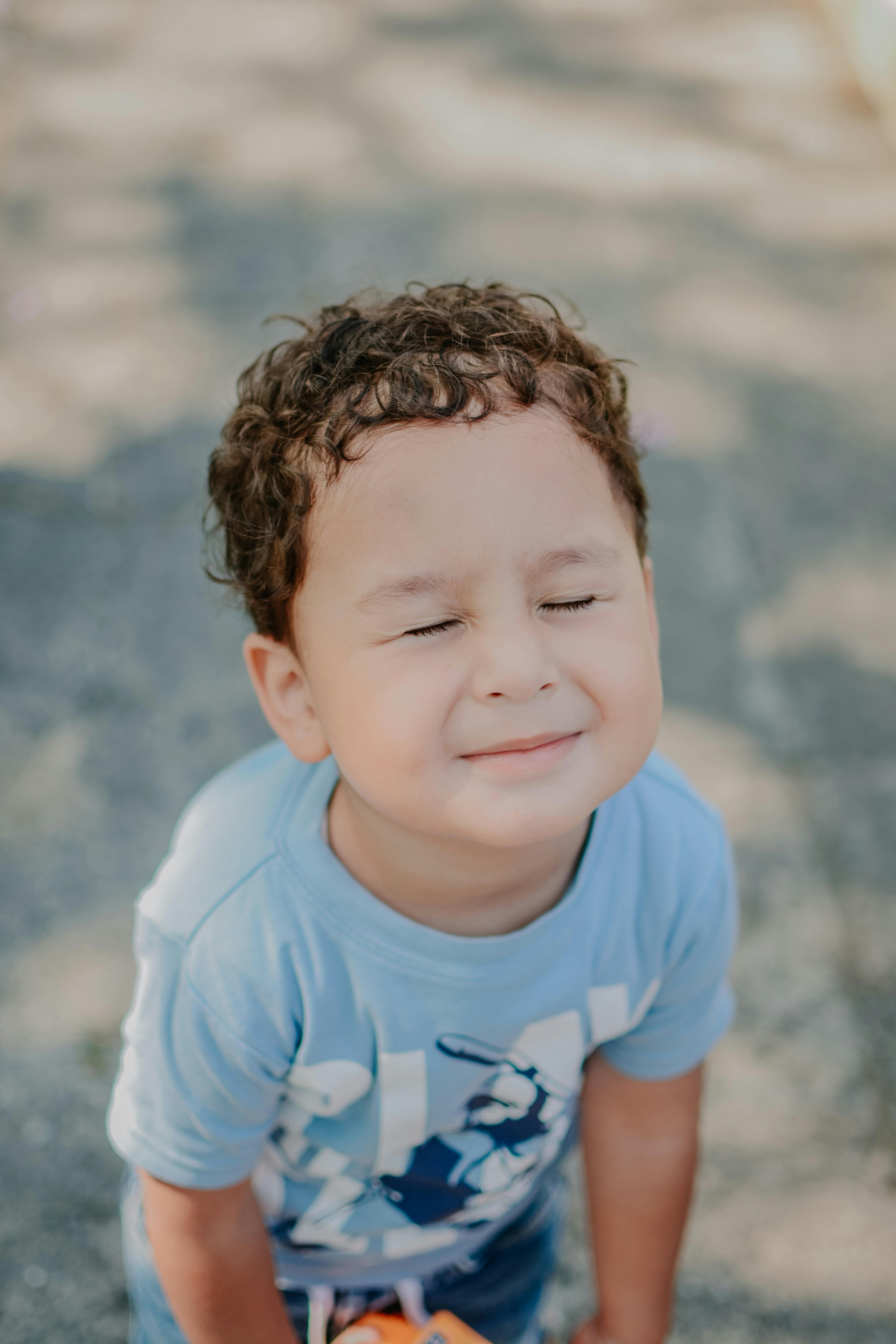 Woman Posing With Closed Eyes · Free Stock Photo