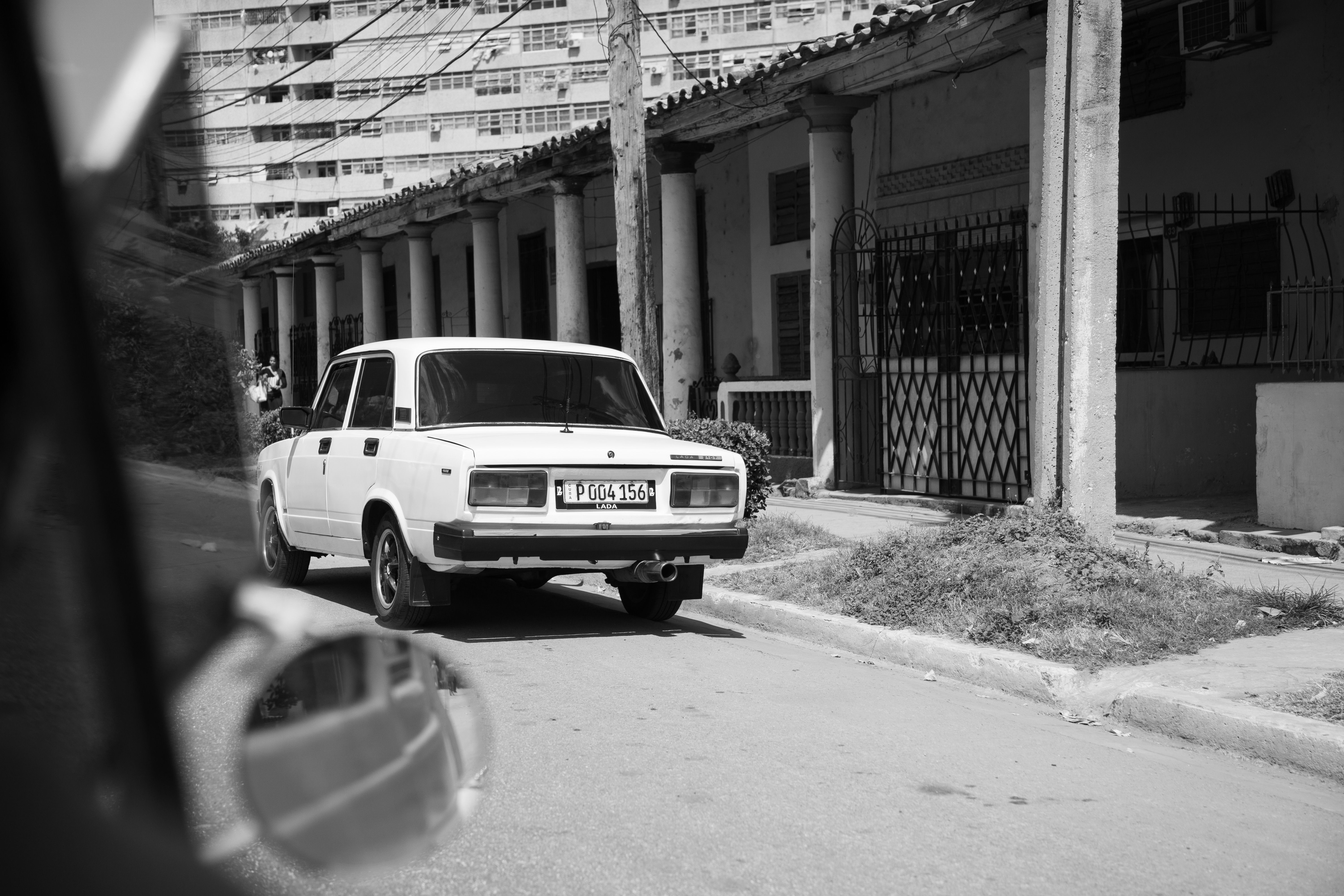 A Vintage Lada 2107 on a Street in City · Free Stock Photo