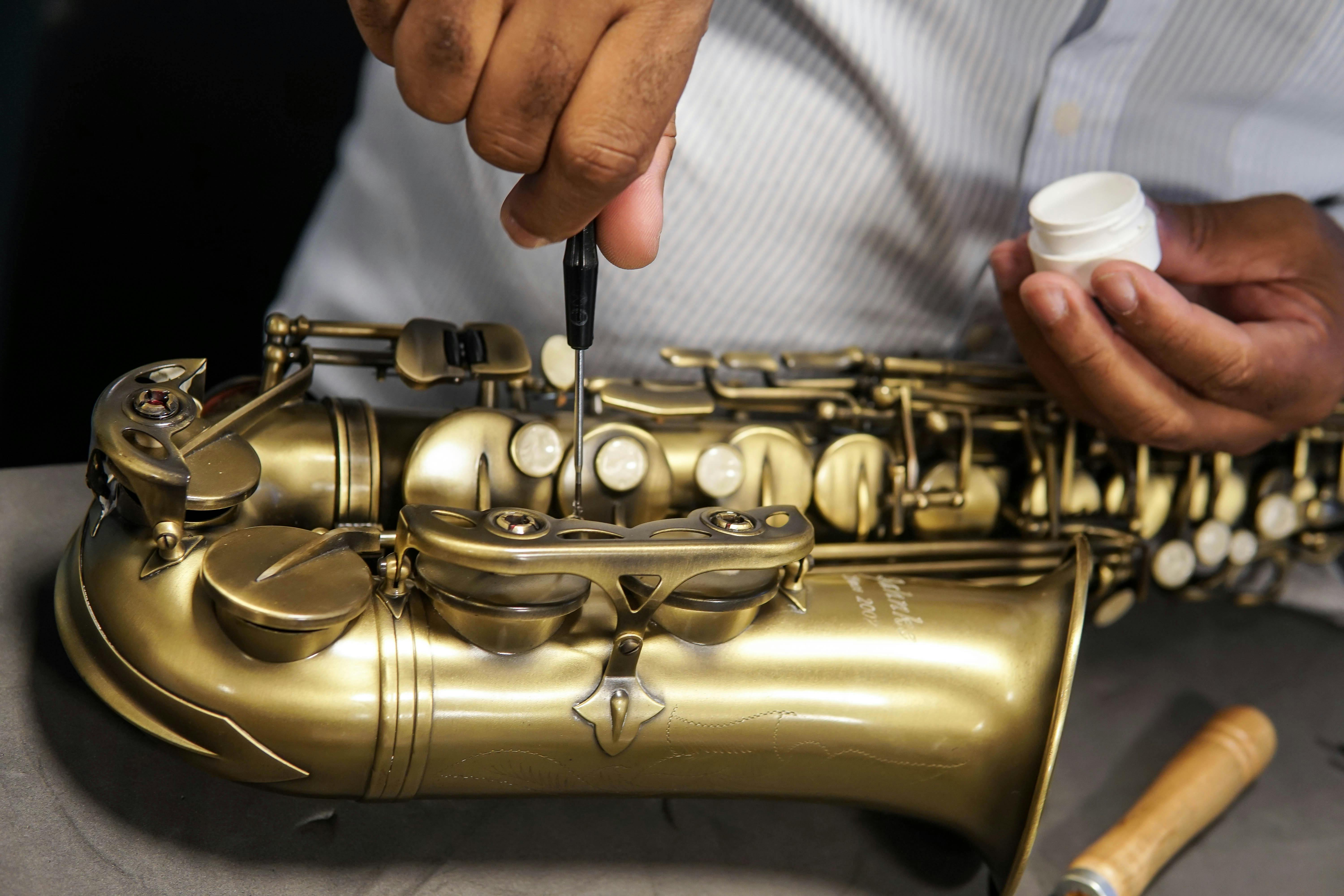 Saxophone Repair Photos, Download The BEST Free Saxophone Repair Stock ...