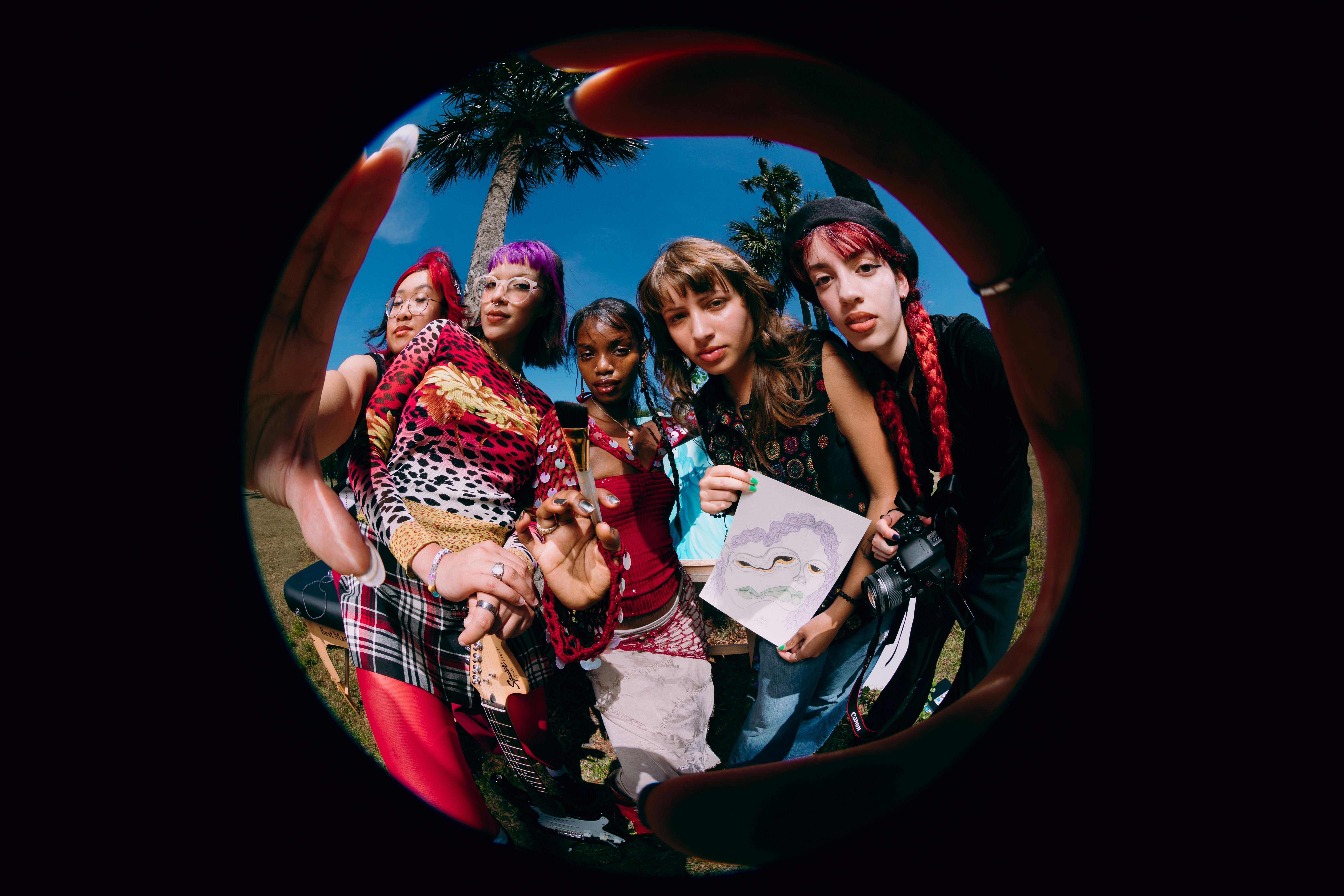 Group of Girls in a Circle · Free Stock Photo