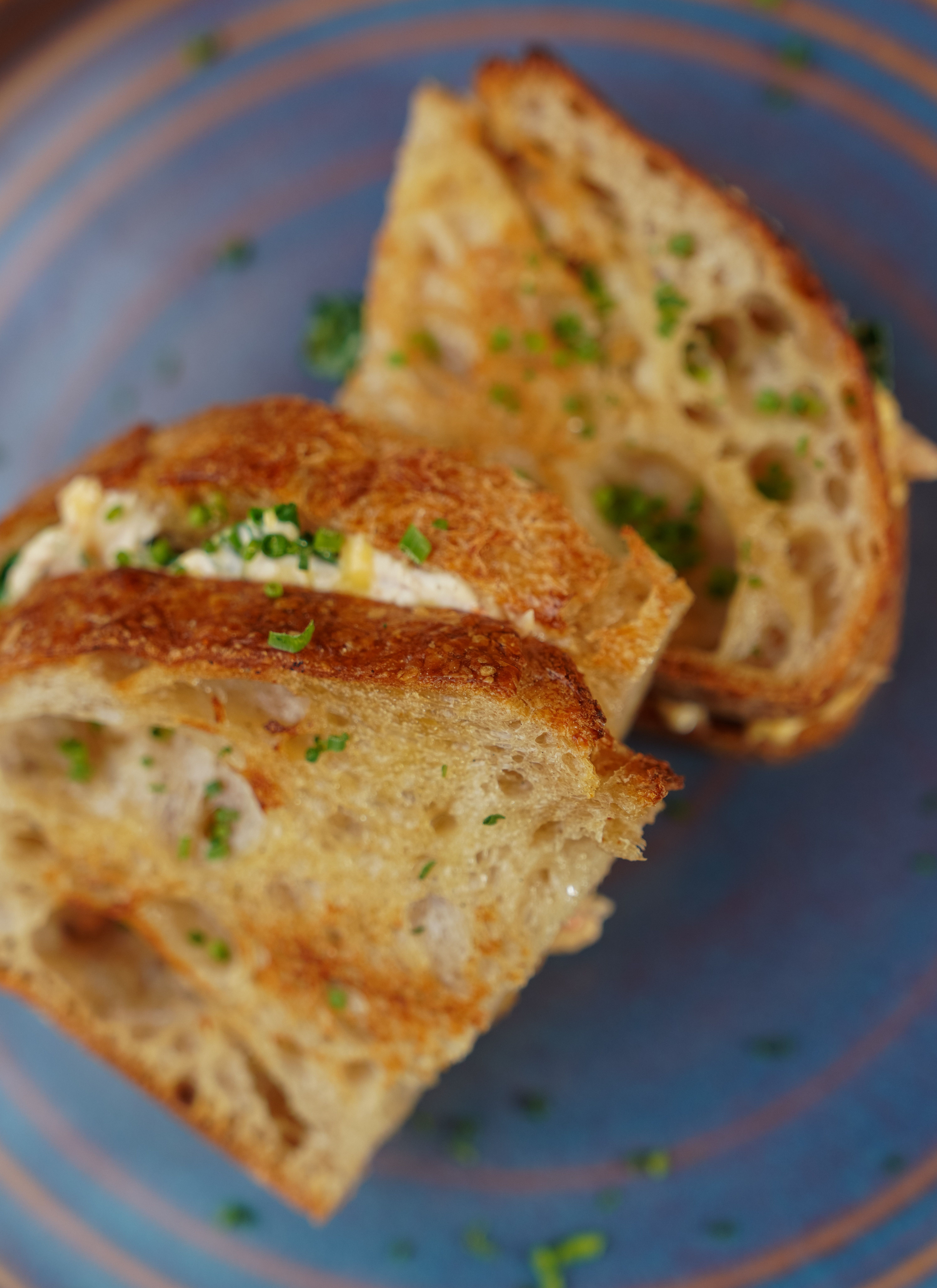 Roasted Toast on a Plate · Free Stock Photo