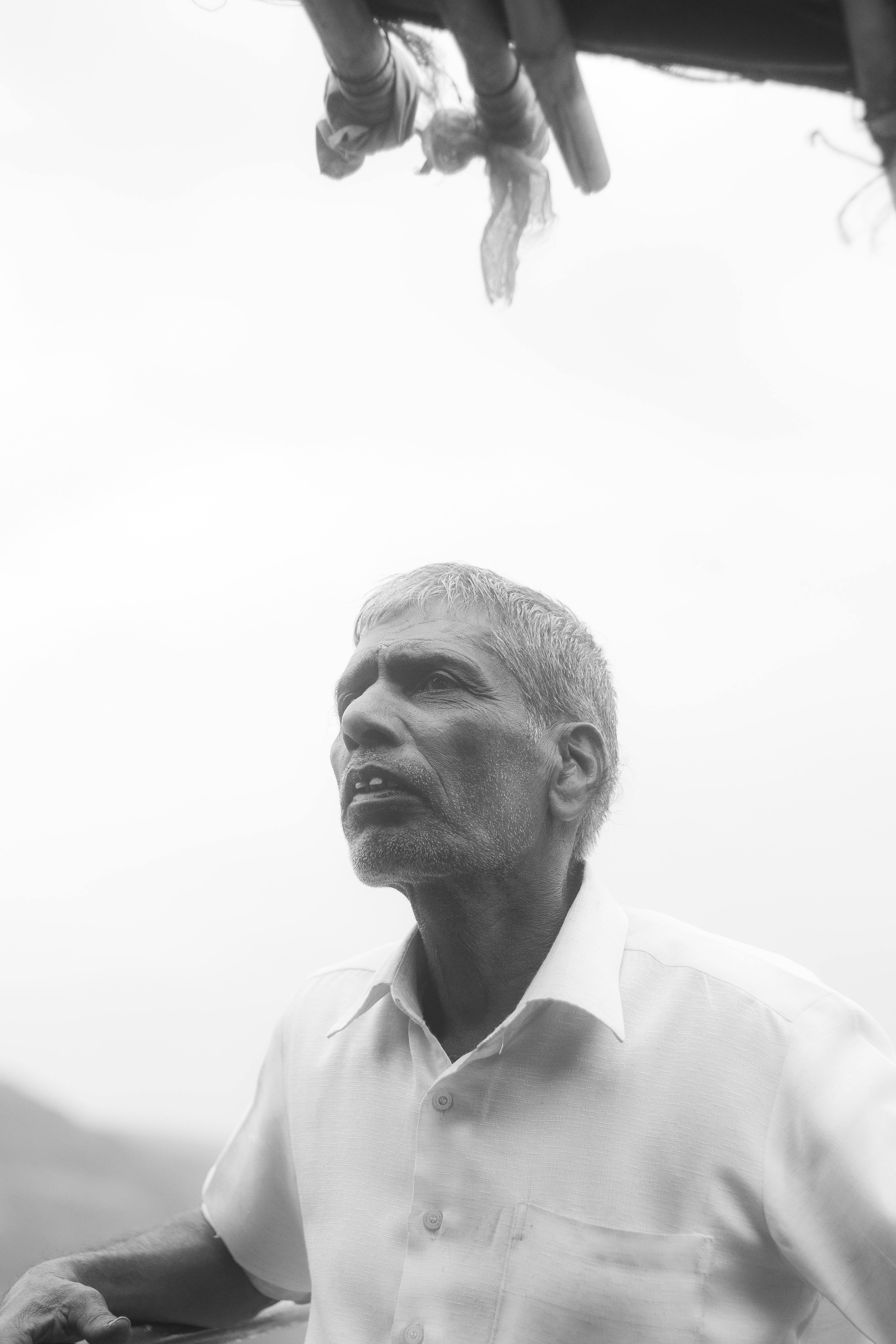 Elderly Man Wearing a Tank Top · Free Stock Photo
