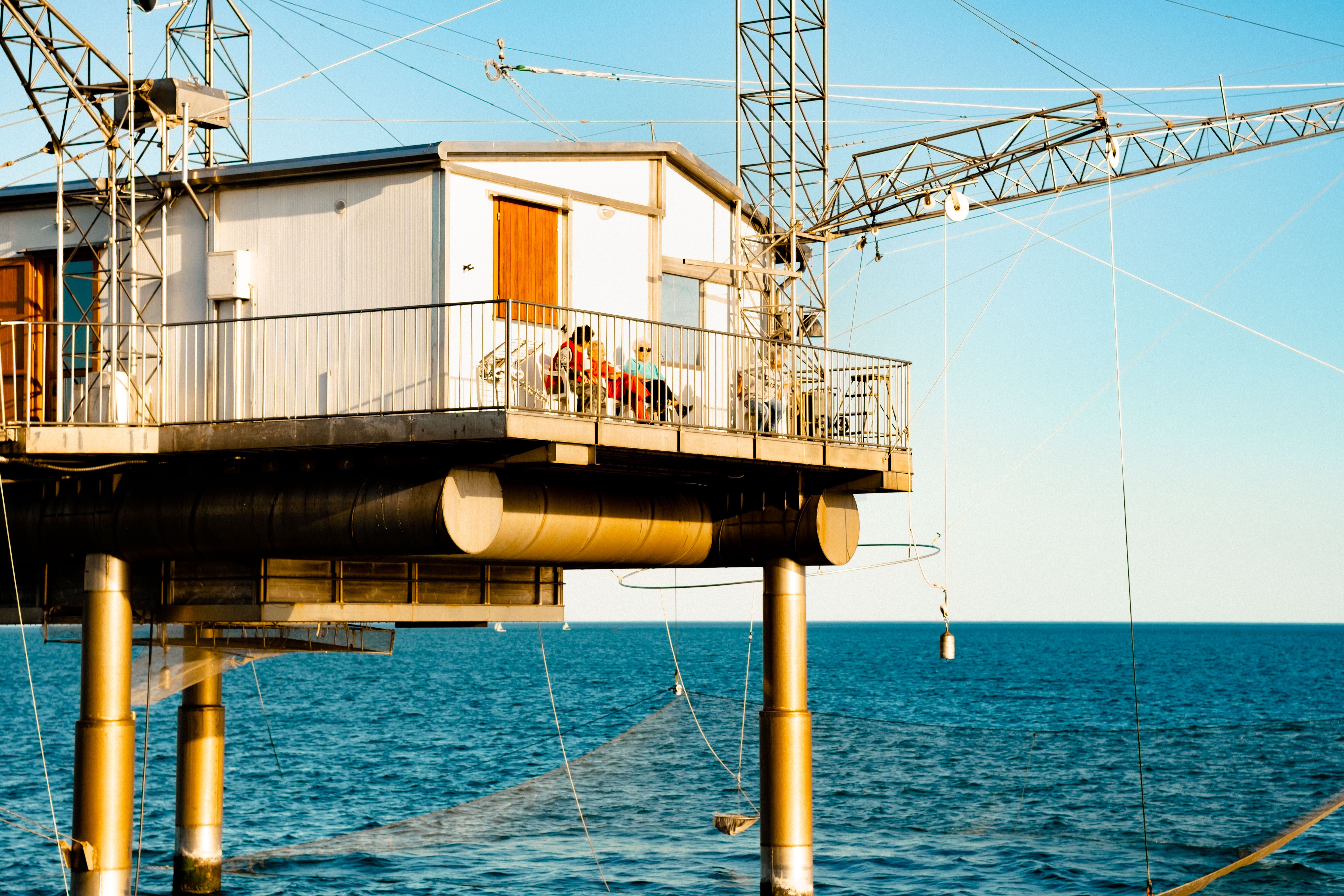Fishing Platform and the Sea · Free Stock Photo