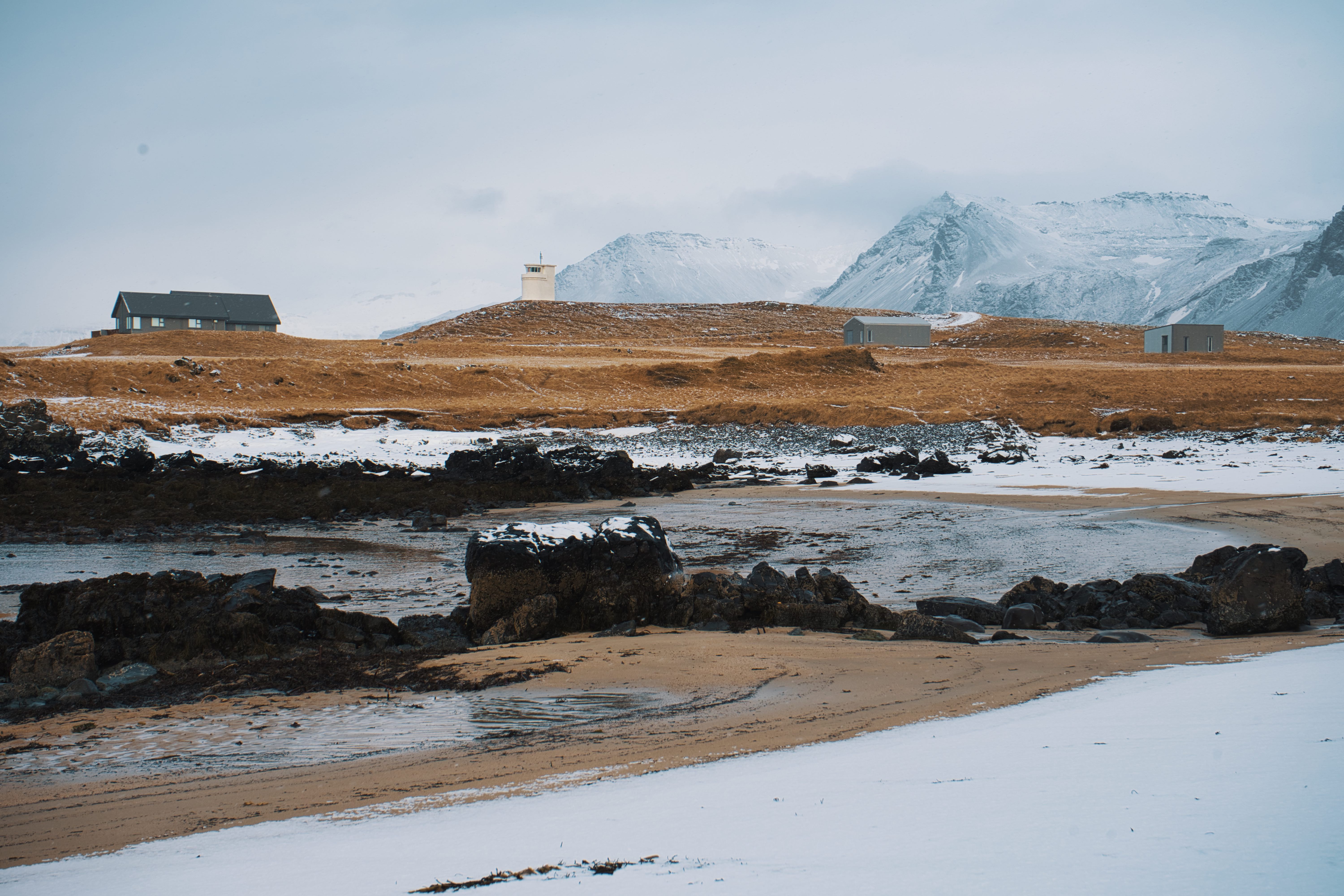 Houses in a Village in a Polar Climate Area · Free Stock Photo