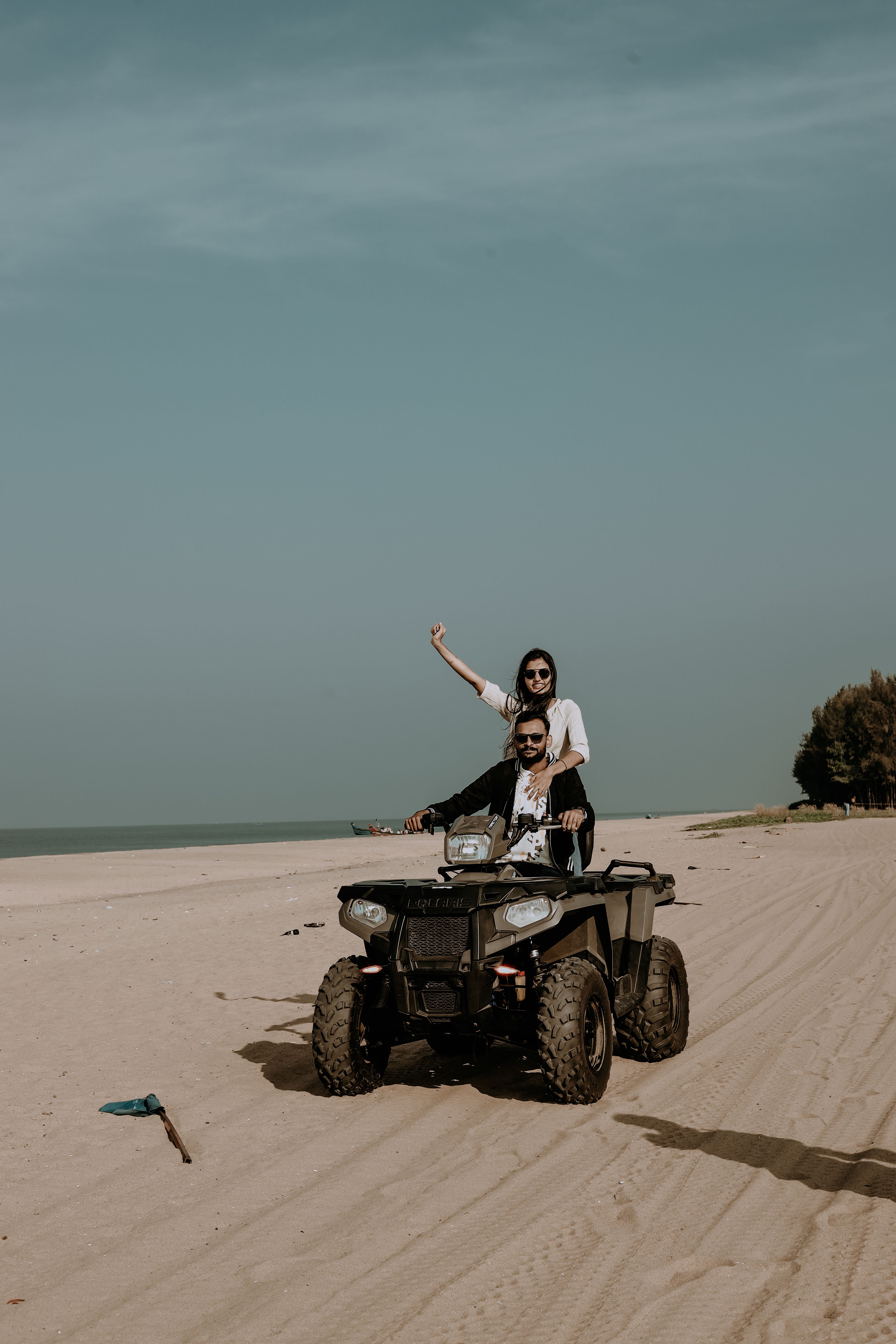 Couple on Quad · Free Stock Photo