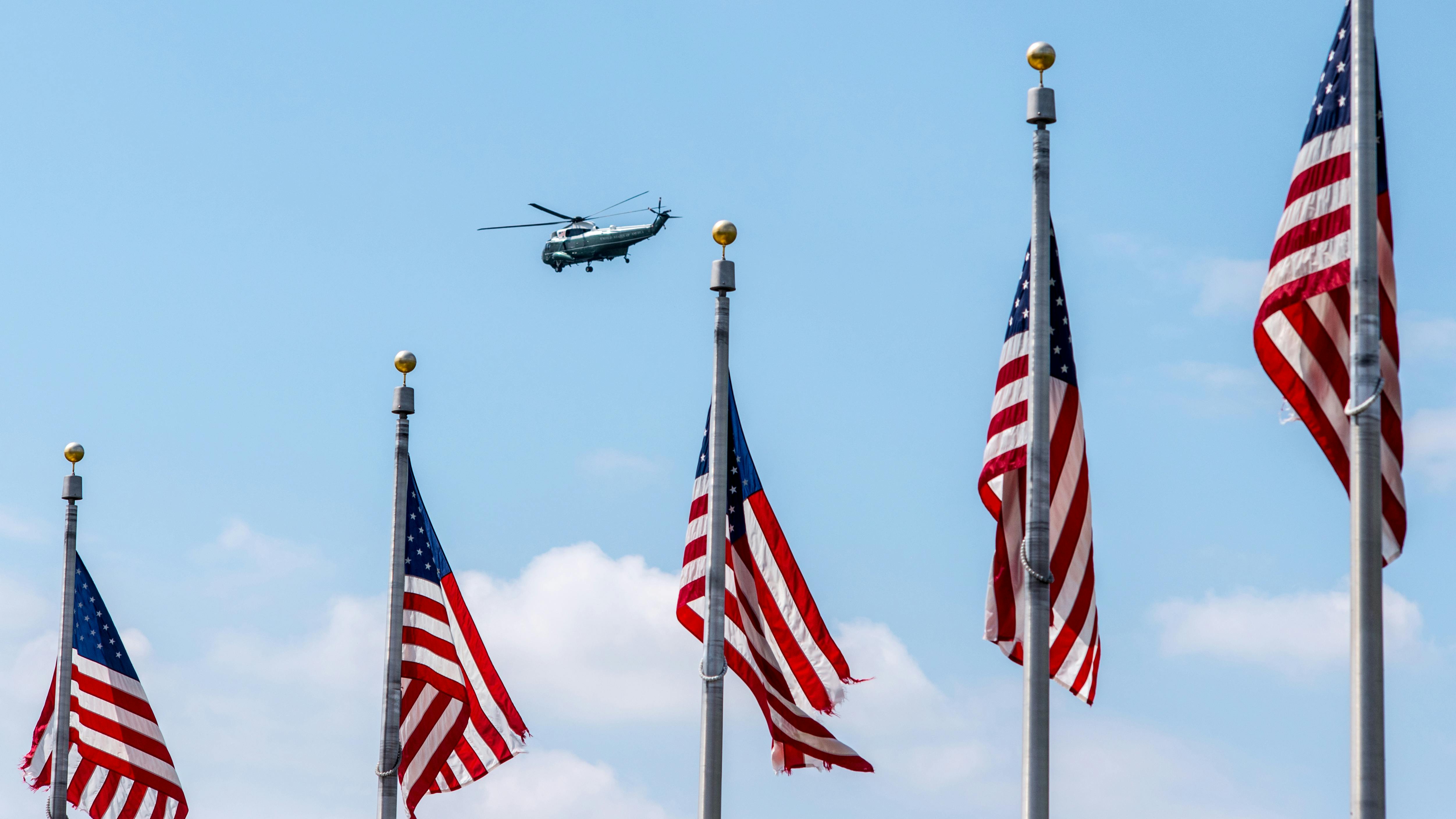 Flying American Flag Photos, Download The BEST Free Flying American ...