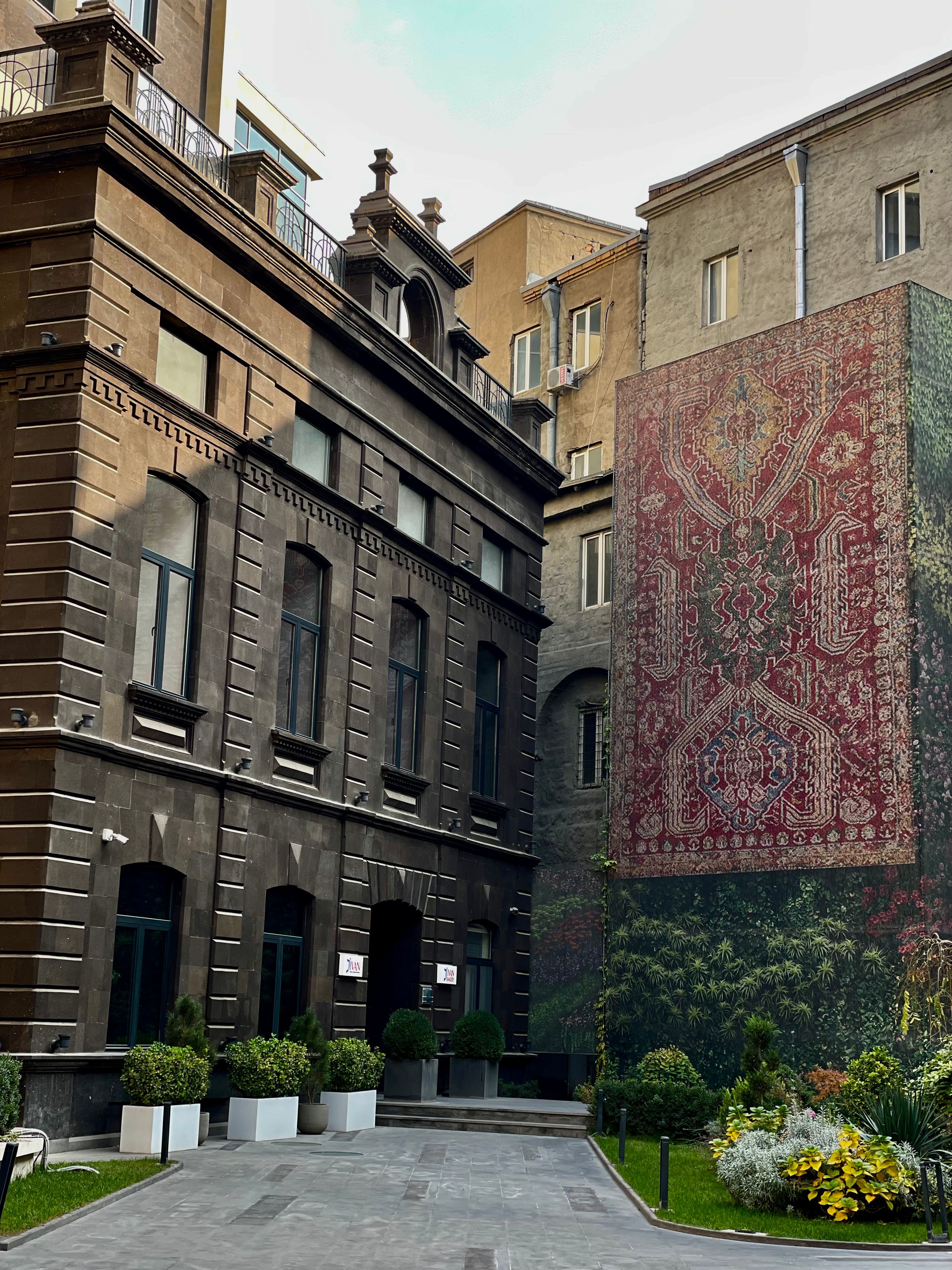 Decorated Buildings in Town · Free Stock Photo