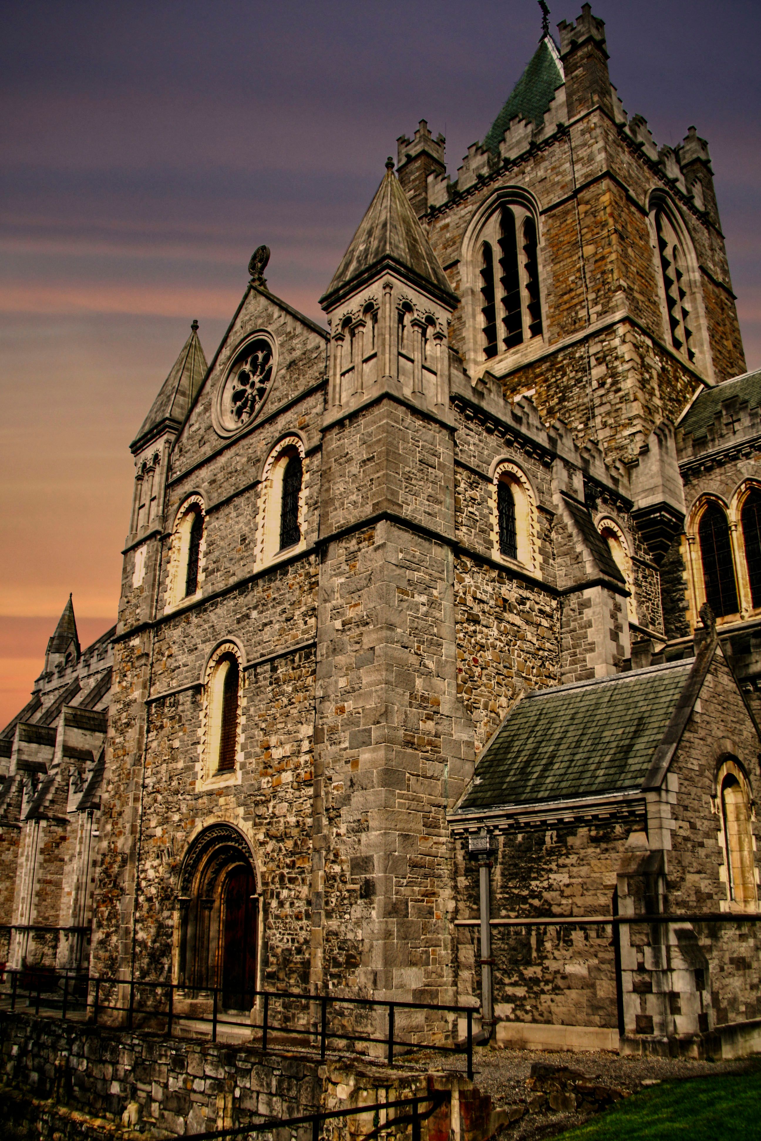 White and Black Cathedral in Tilt Shift Photography · Free Stock Photo