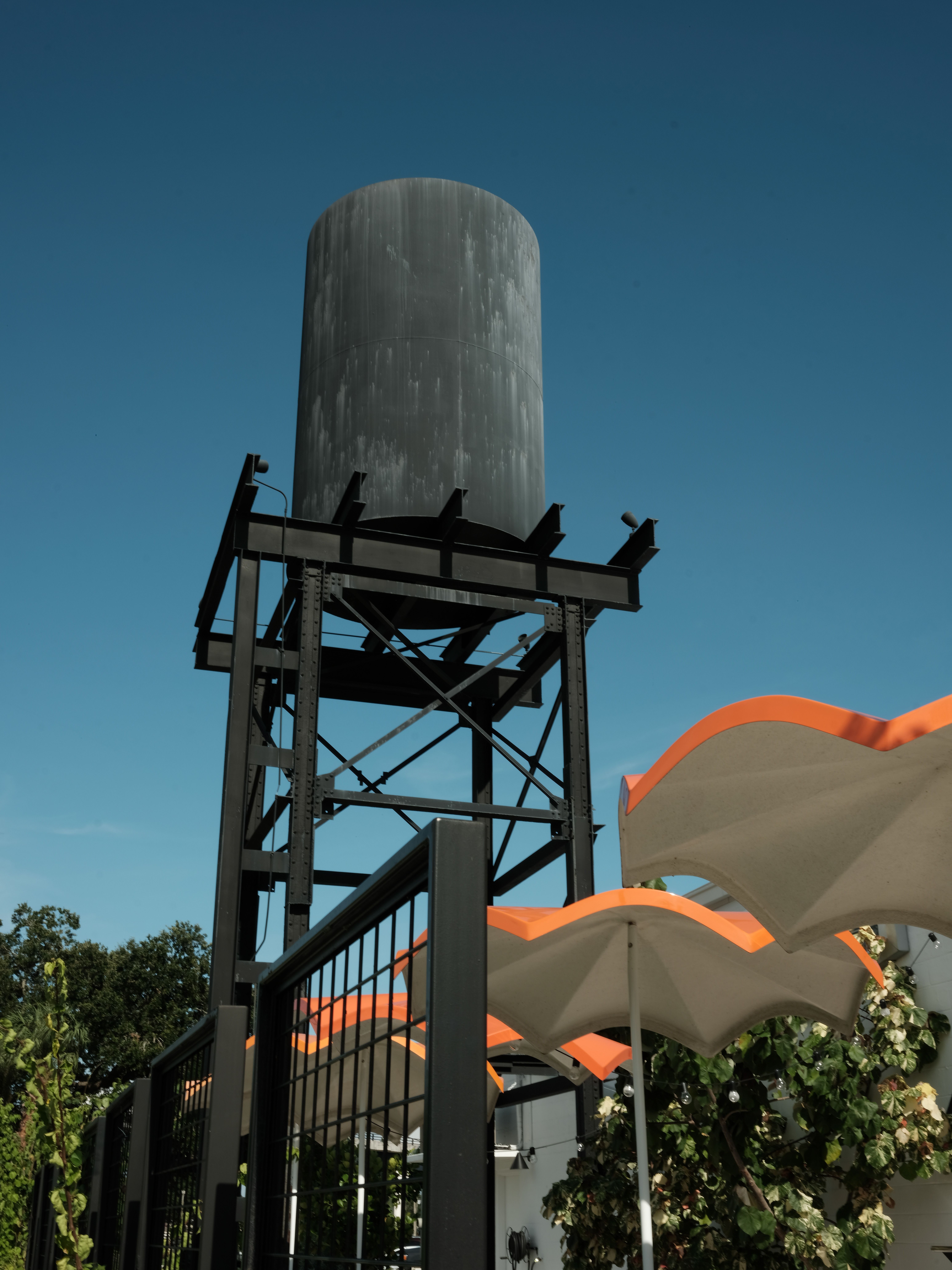 Barrel with Water on a Tower · Free Stock Photo