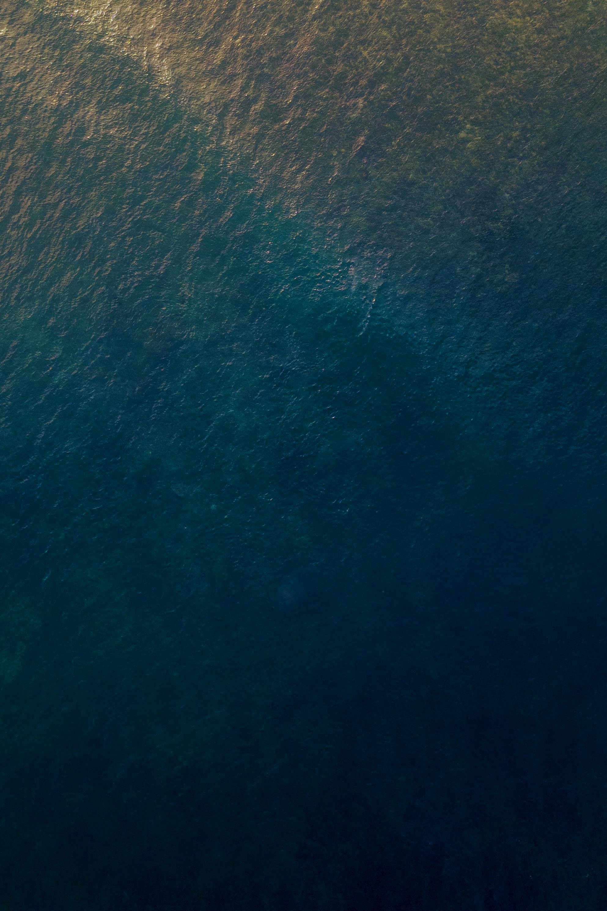 Birds Eye View of Blue, Sea Water · Free Stock Photo