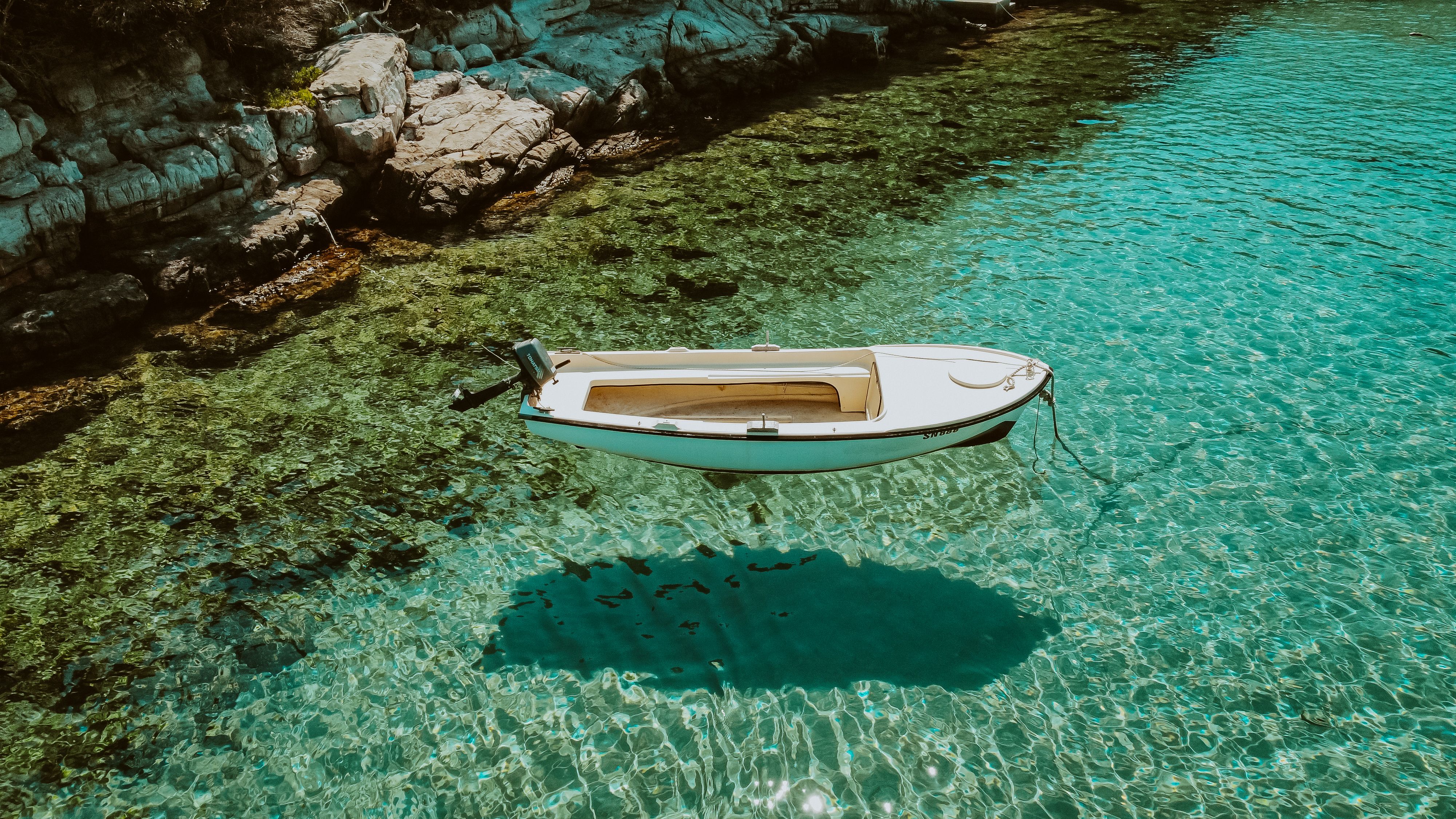 Clear Blue Ocean Underwater · Free Stock Photo