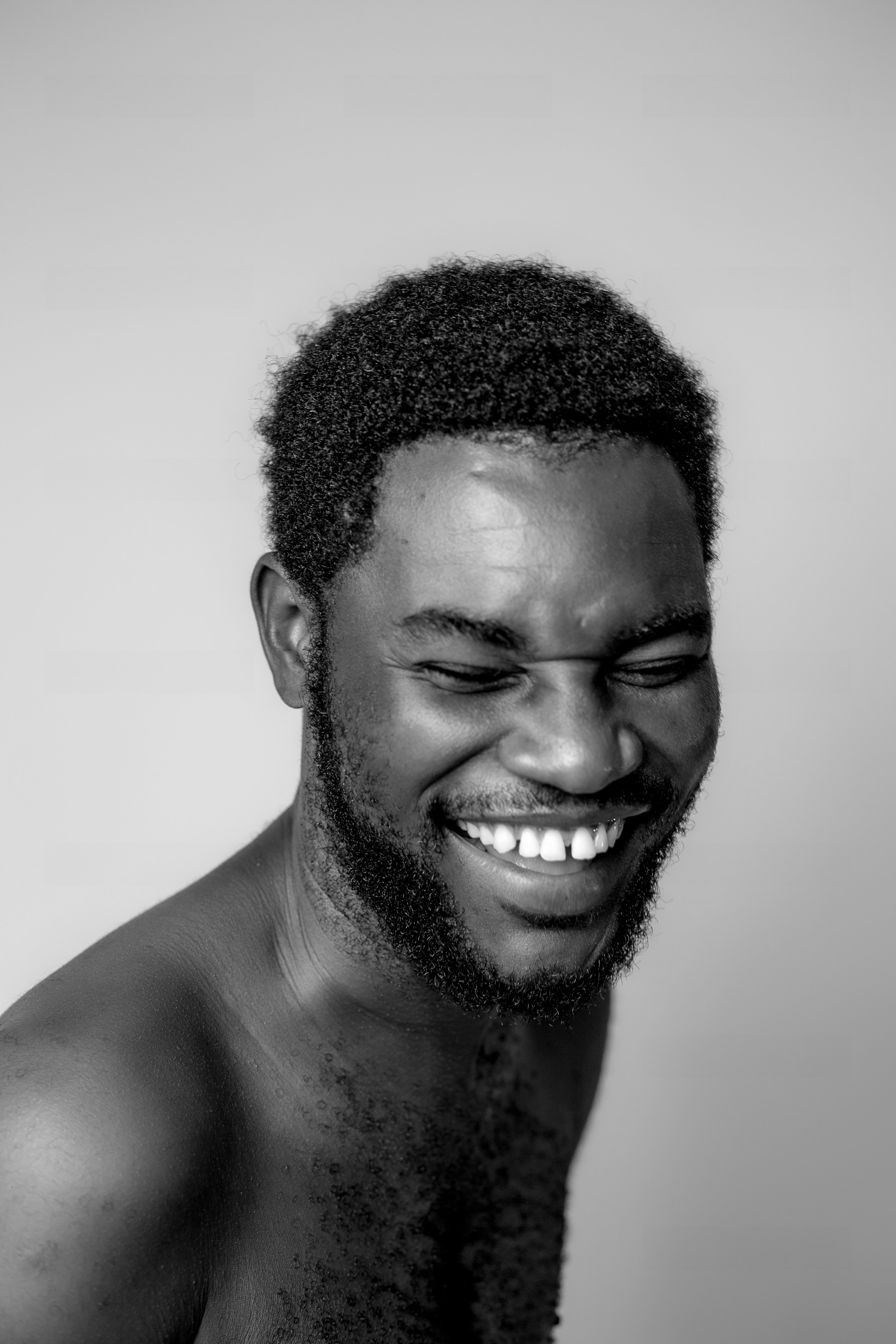 Portrait of a Laughing Man · Free Stock Photo