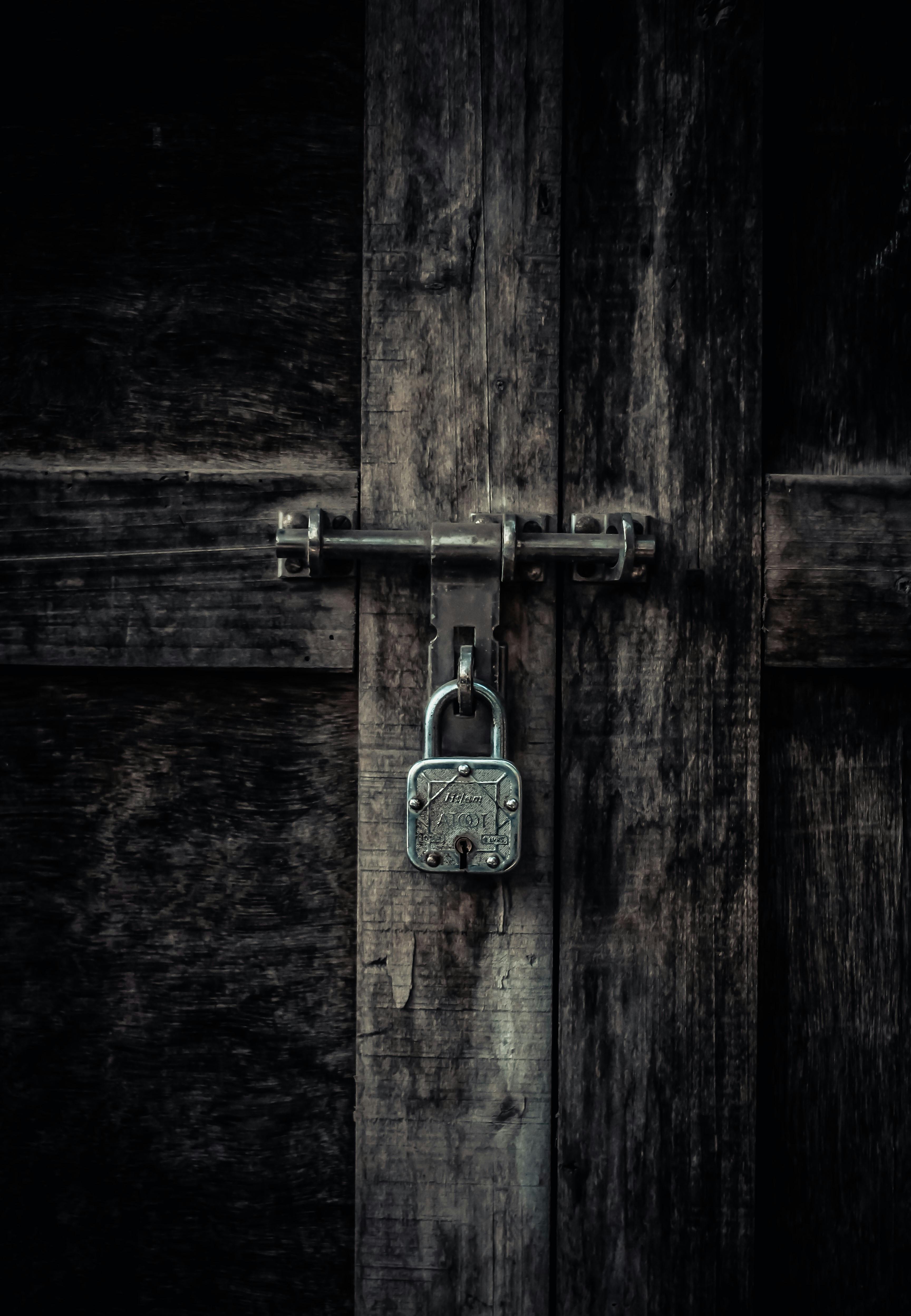 Locked Door Wallpaper