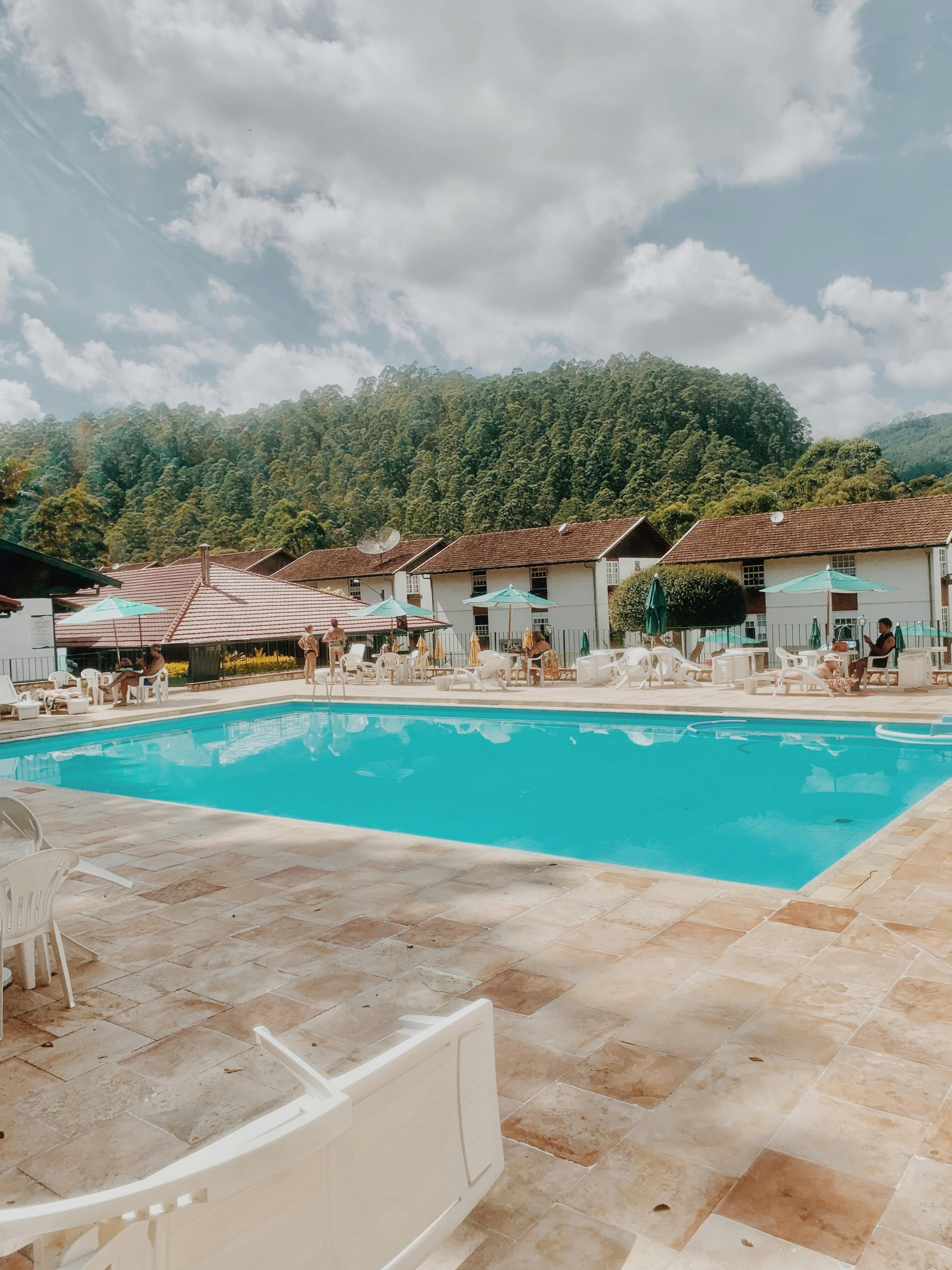 A Swimming Pool at a Resort · Free Stock Photo