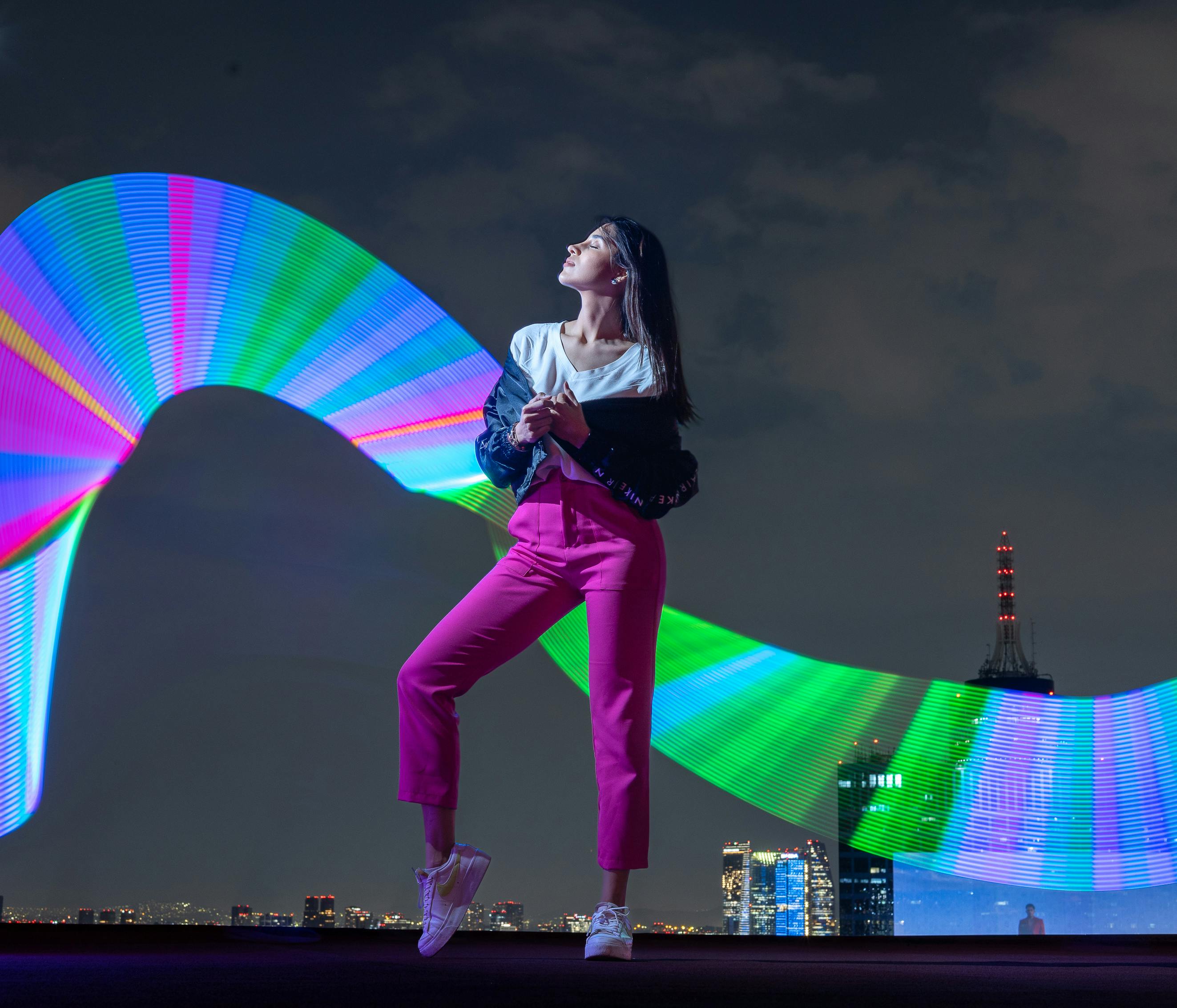 Man Walking on City Square in Downtown · Free Stock Photo