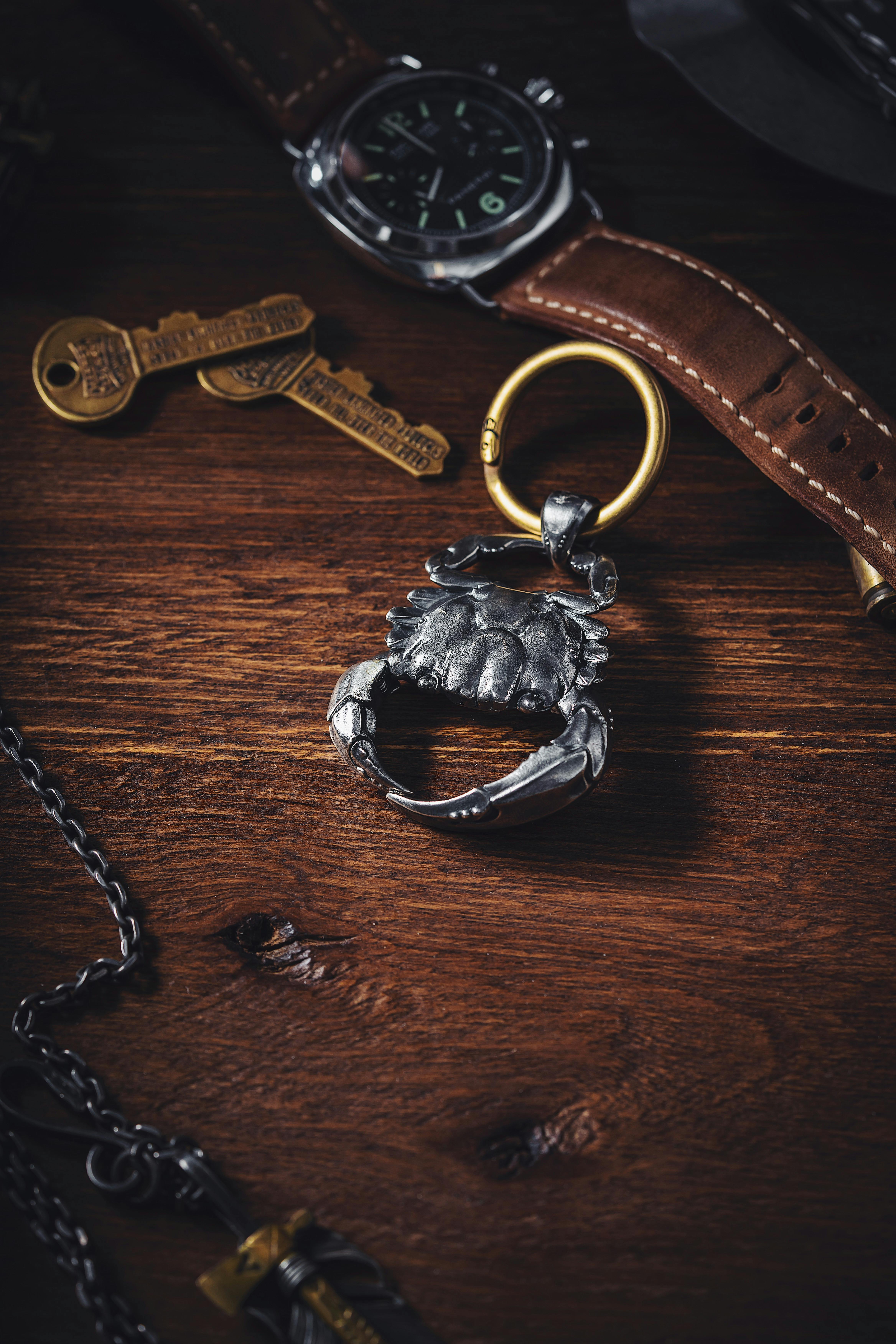 Crab Key Ring on Table · Free Stock Photo