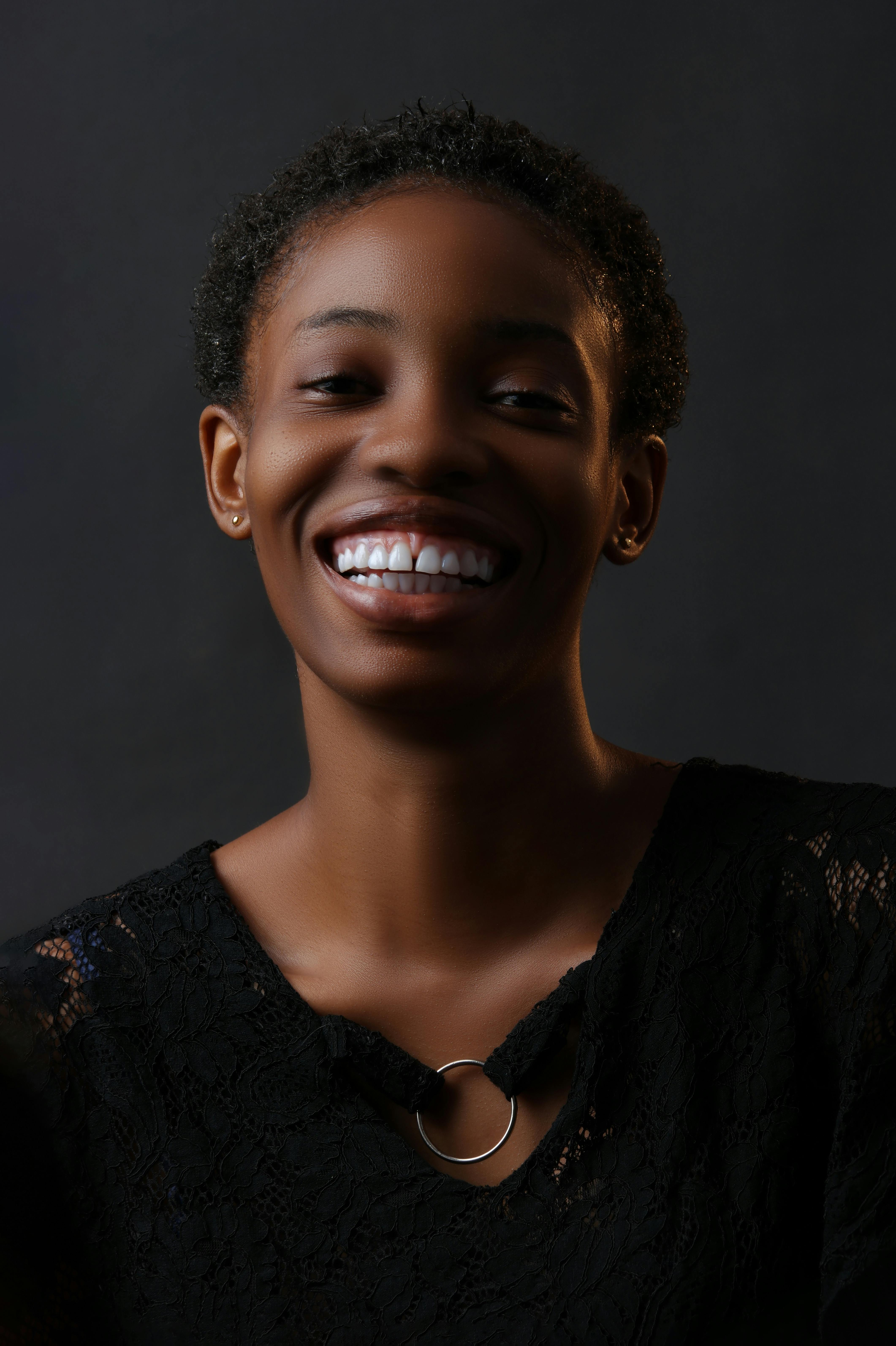 A Woman Smiling · Free Stock Photo