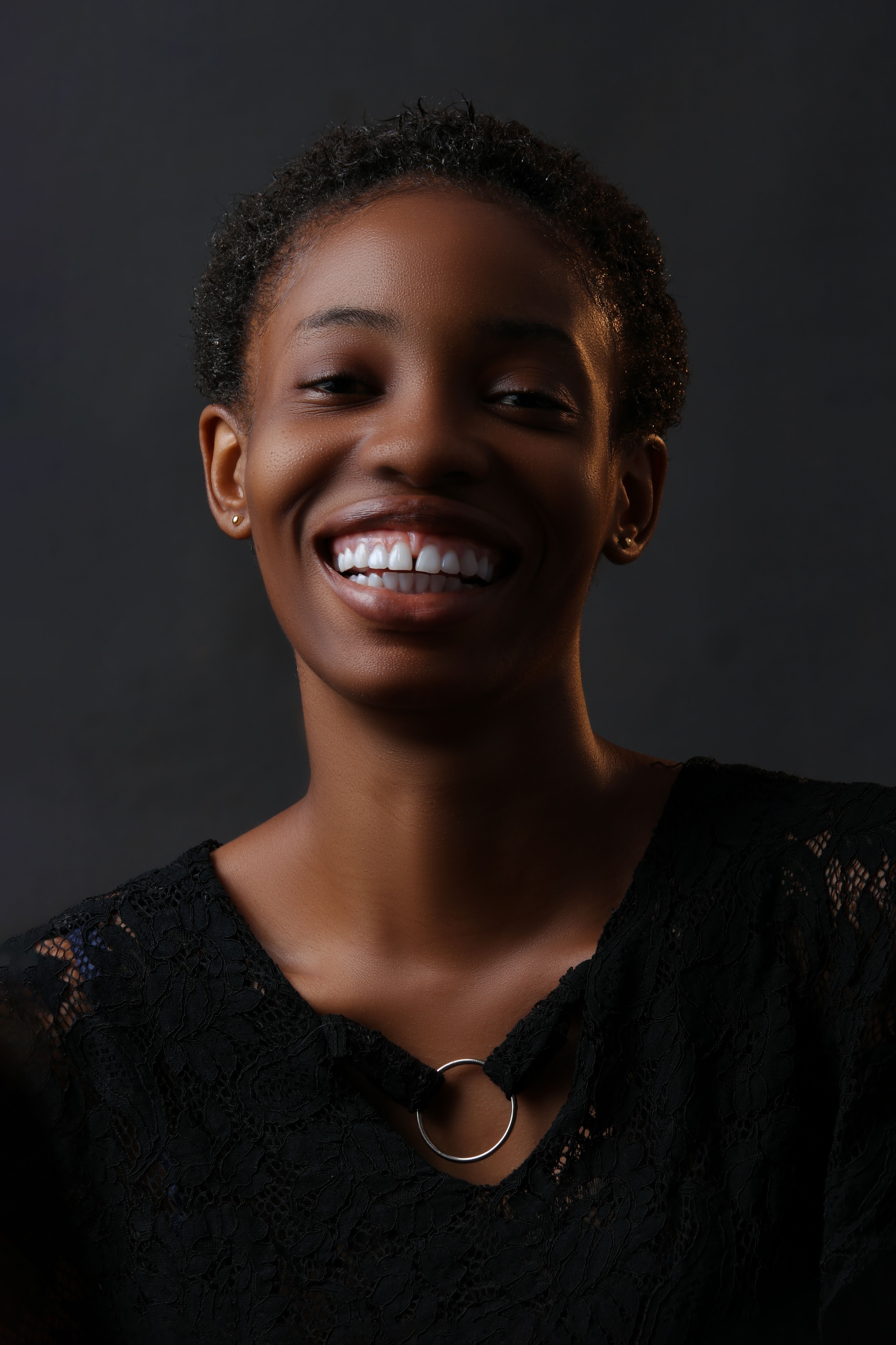 Portrait of a Woman Smiling · Free Stock Photo