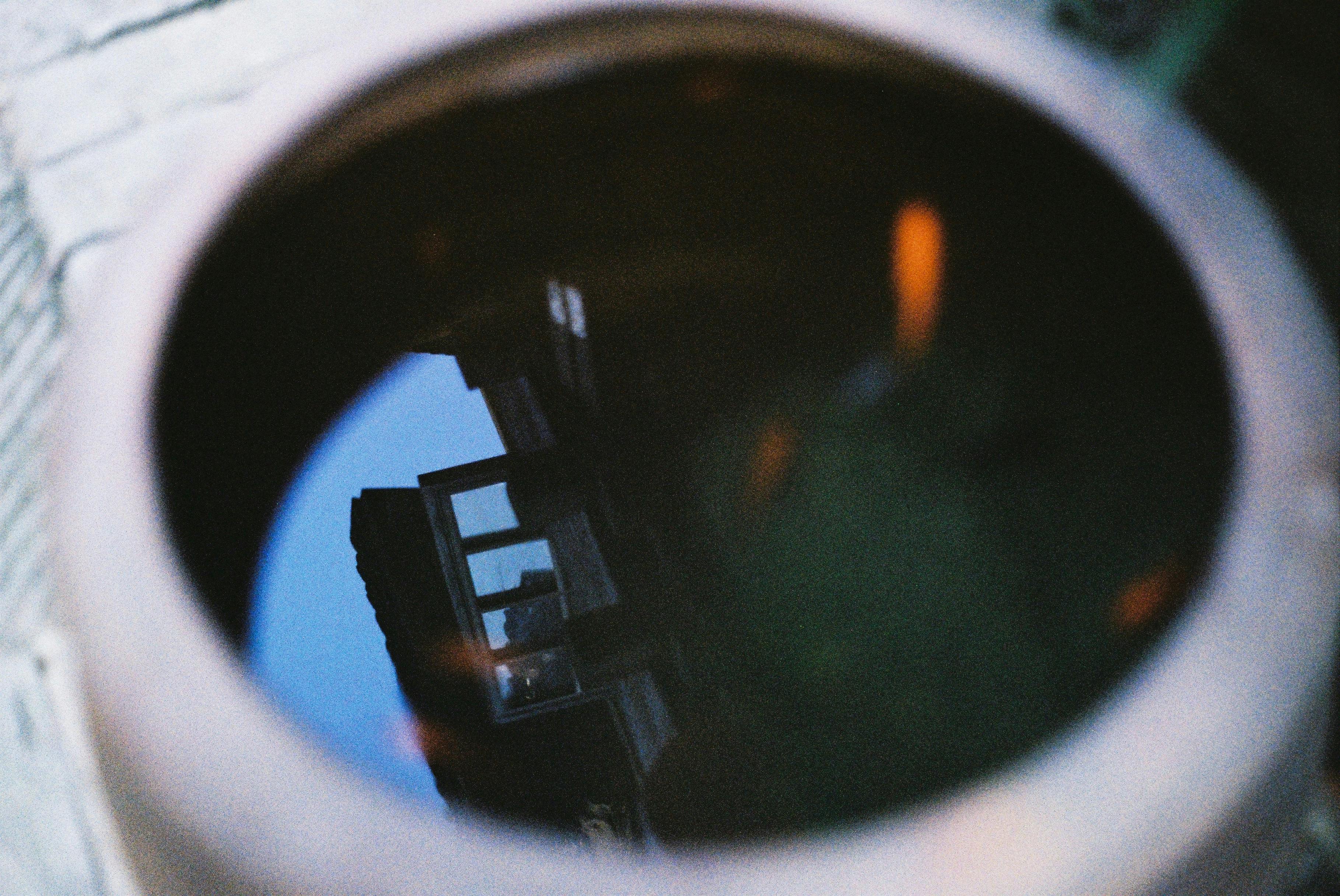 Reflection in Lens · Free Stock Photo