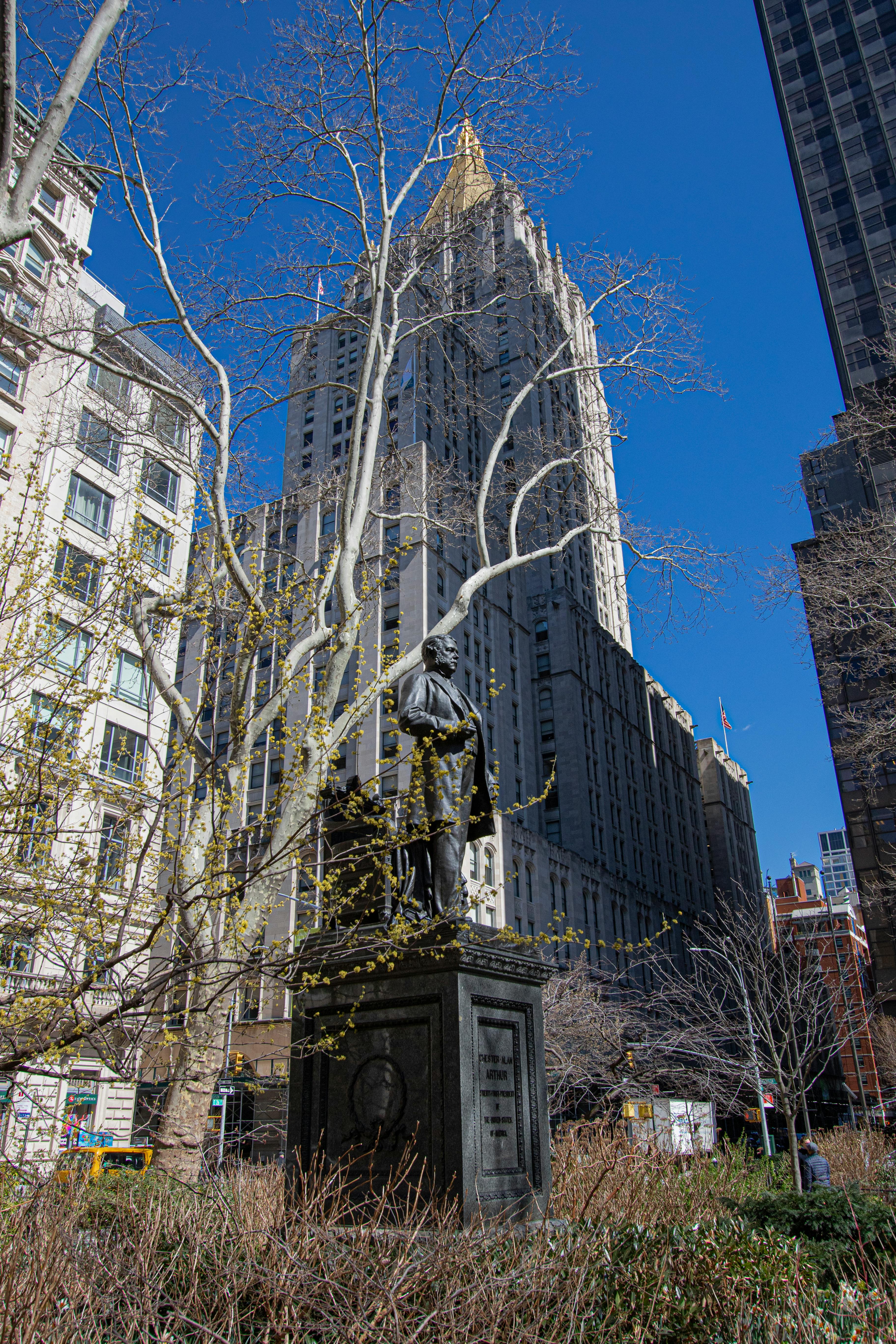Statue in Madison Square Park in New York · Free Stock Photo