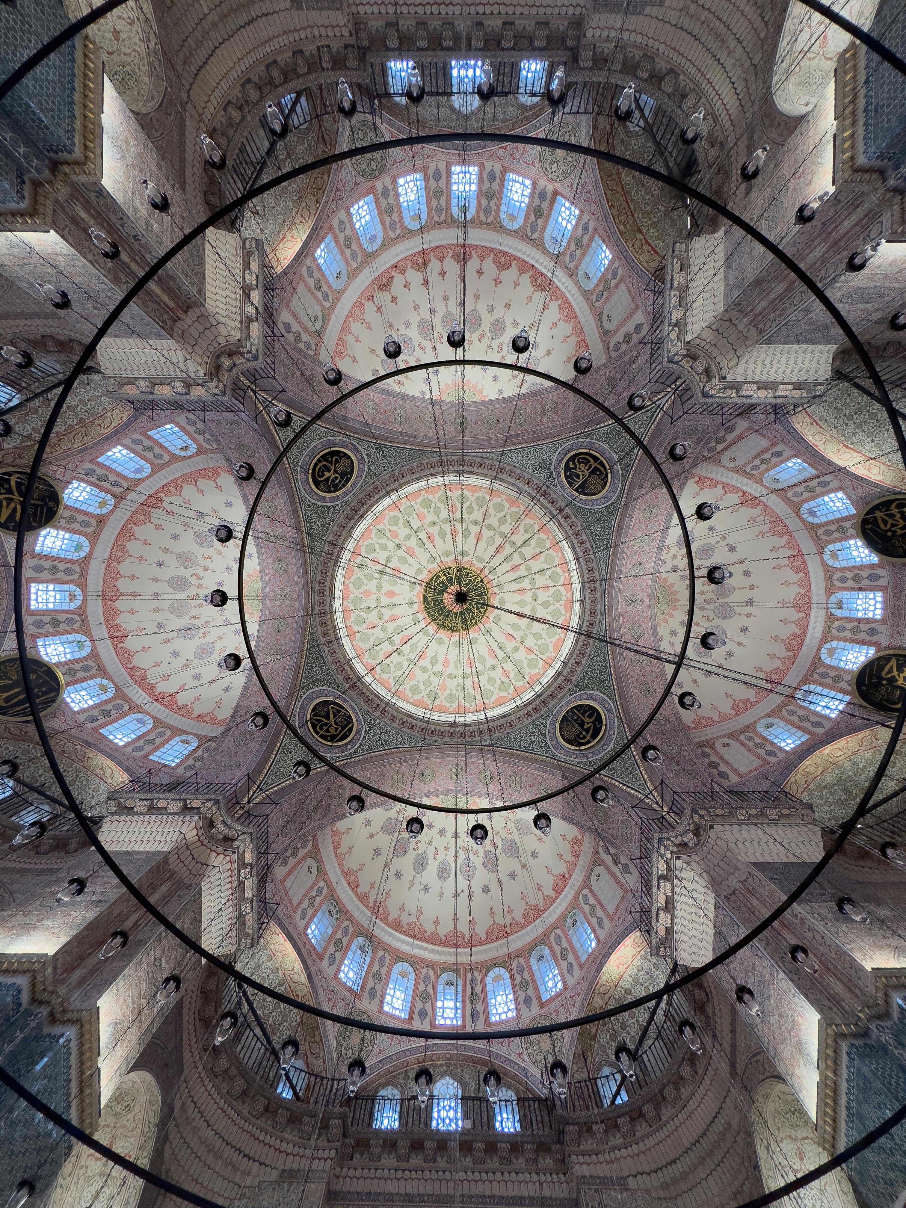 Ornamented Ceiling in Mosque · Free Stock Photo