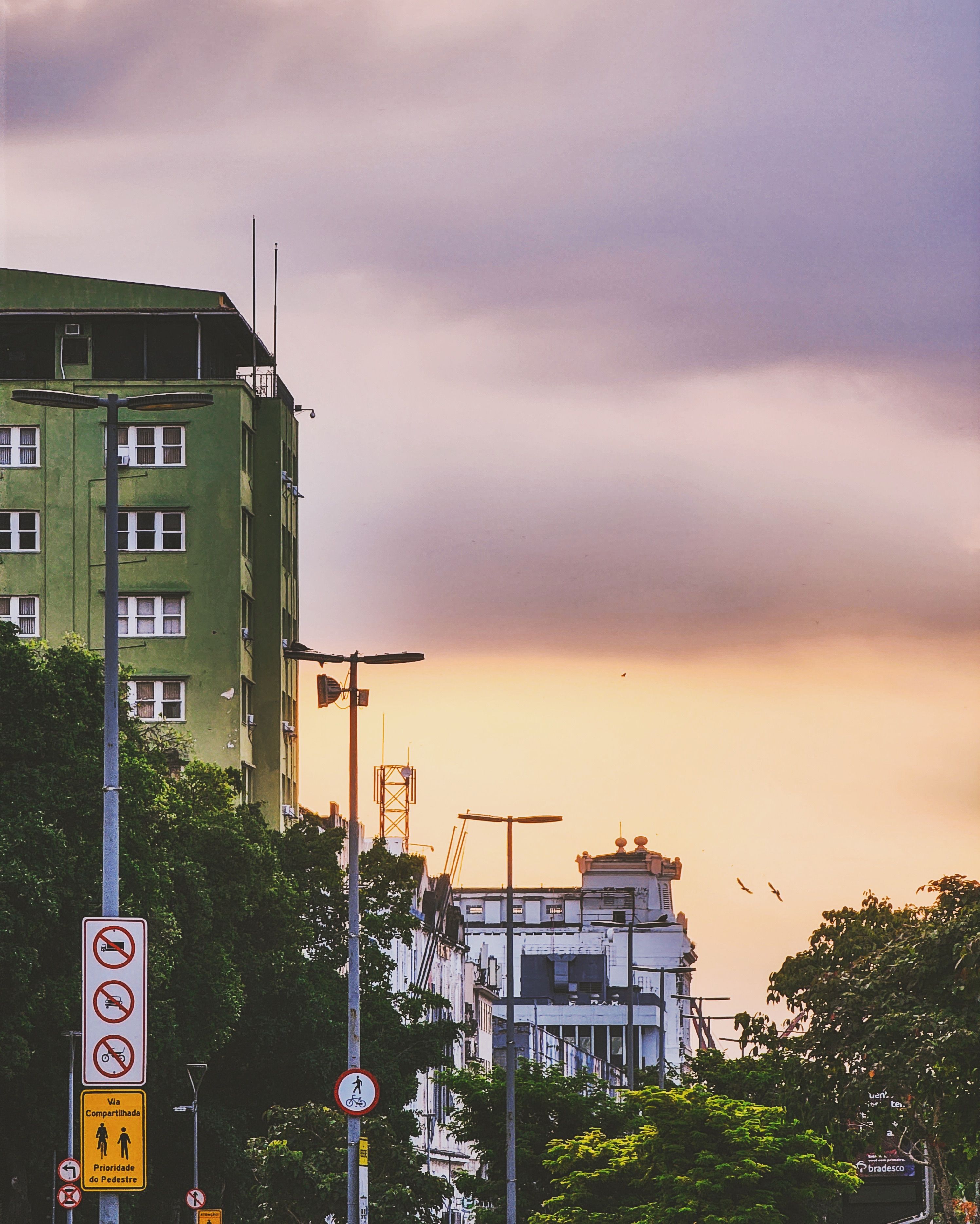 Photo of a City at Dusk · Free Stock Photo