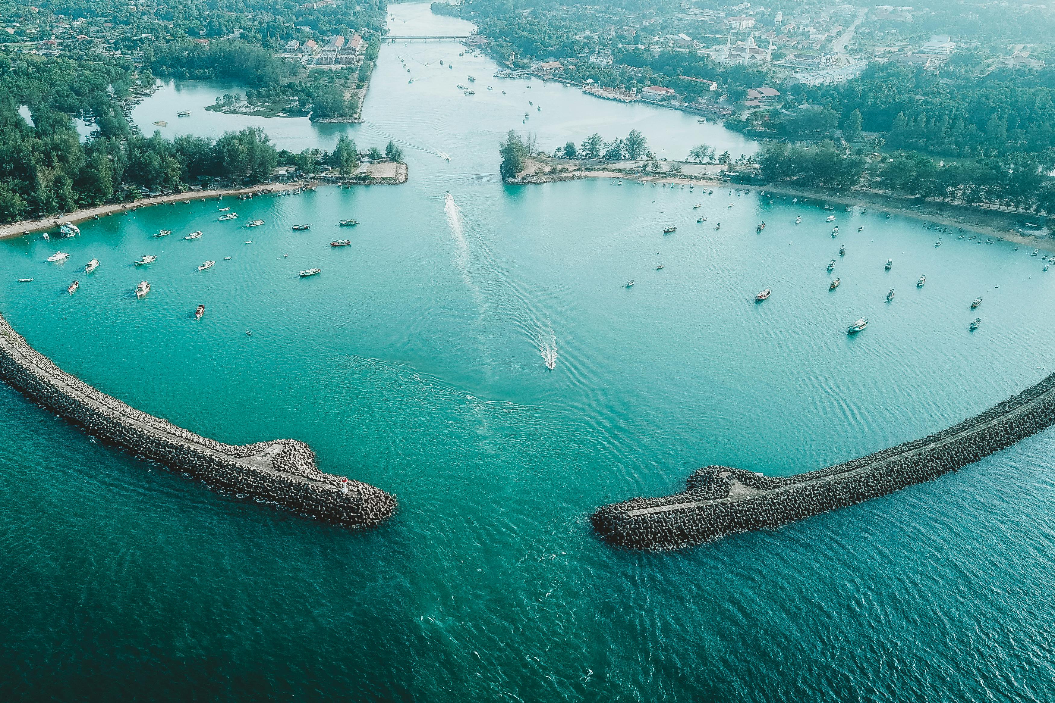 Harbor in Pantai Kekabu Marang · Free Stock Photo