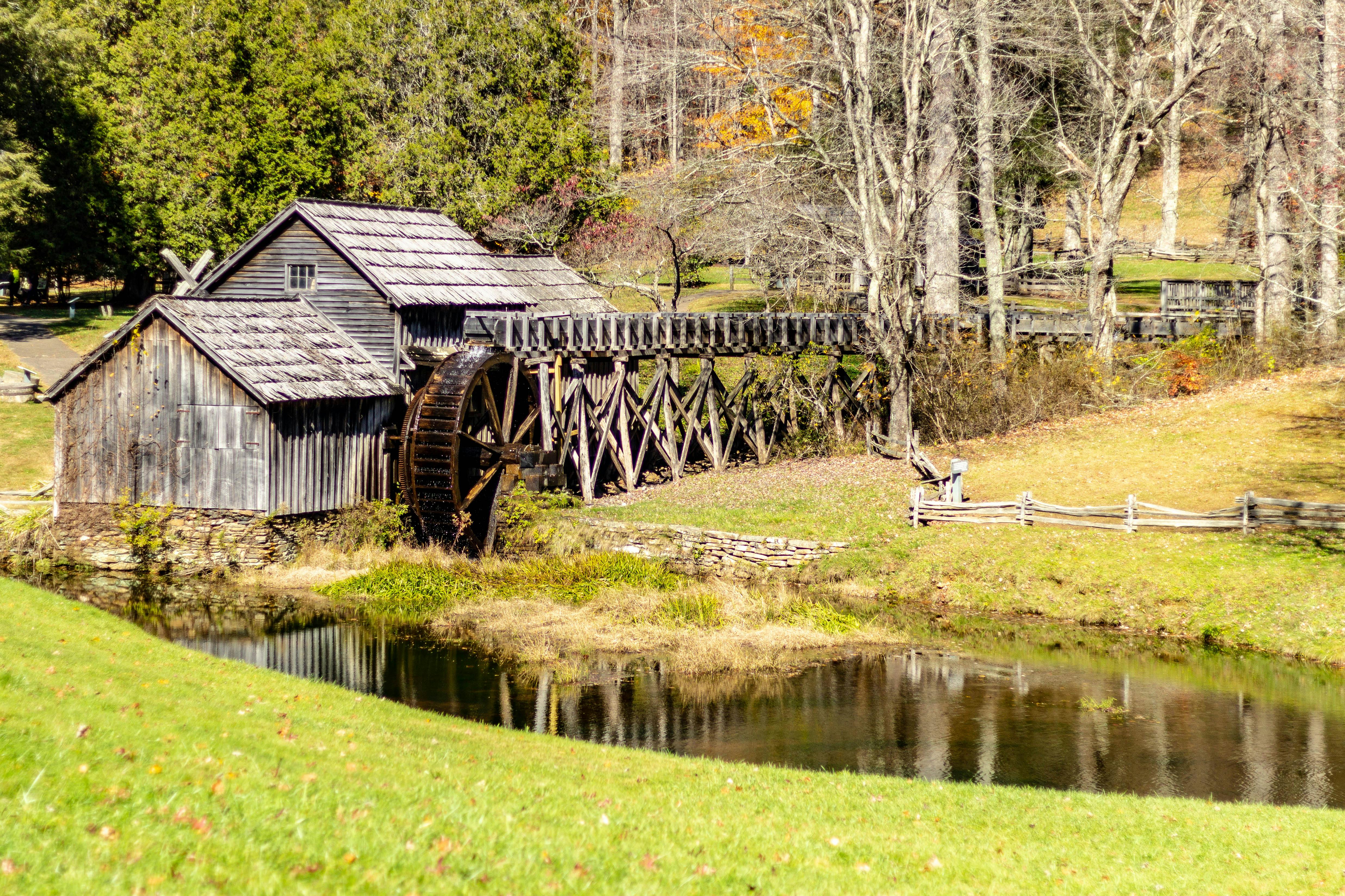 Water Mill, Mabry Mill, Virginia, USA · Free Stock Photo