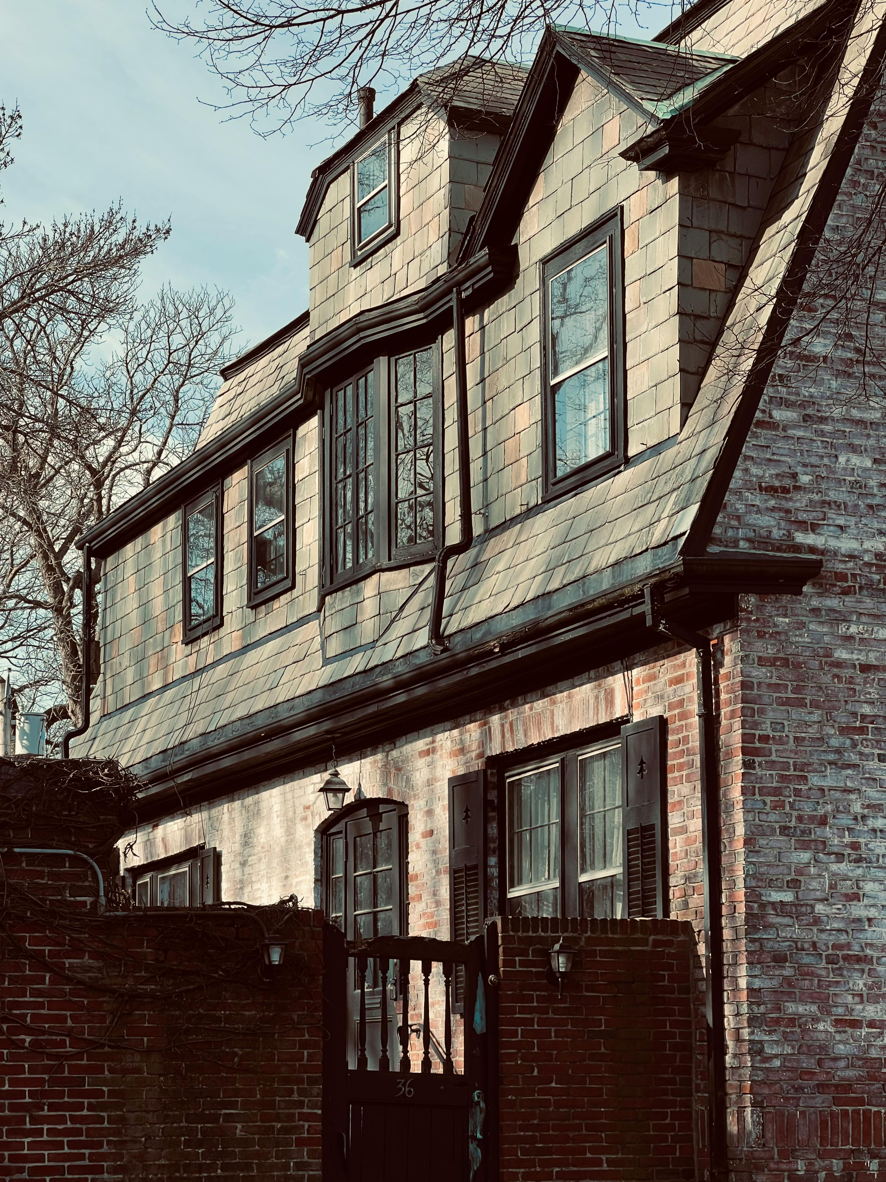 Dormer Windows on the Roof Slope · Free Stock Photo