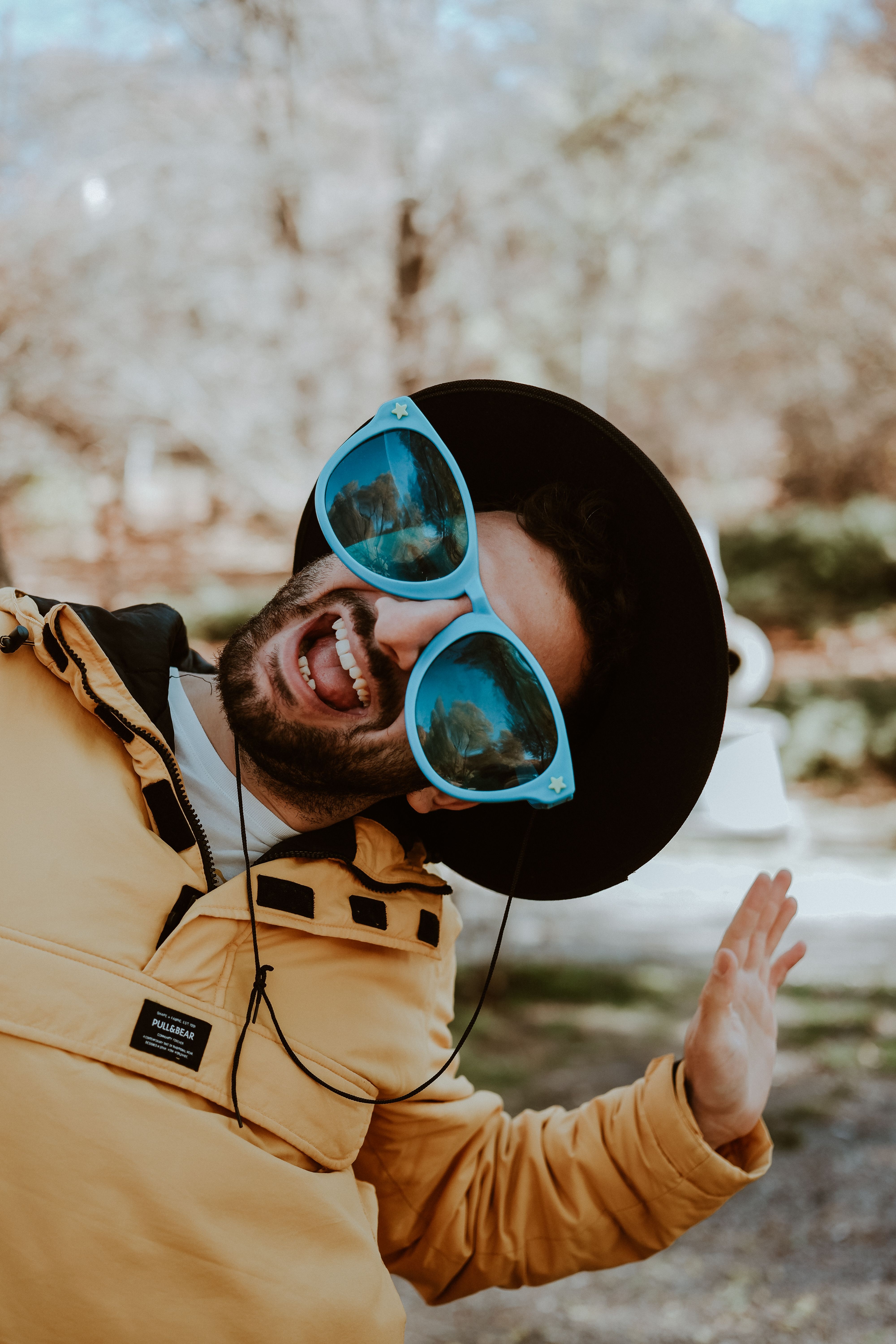 Man with Birthday Party Hat · Free Stock Photo