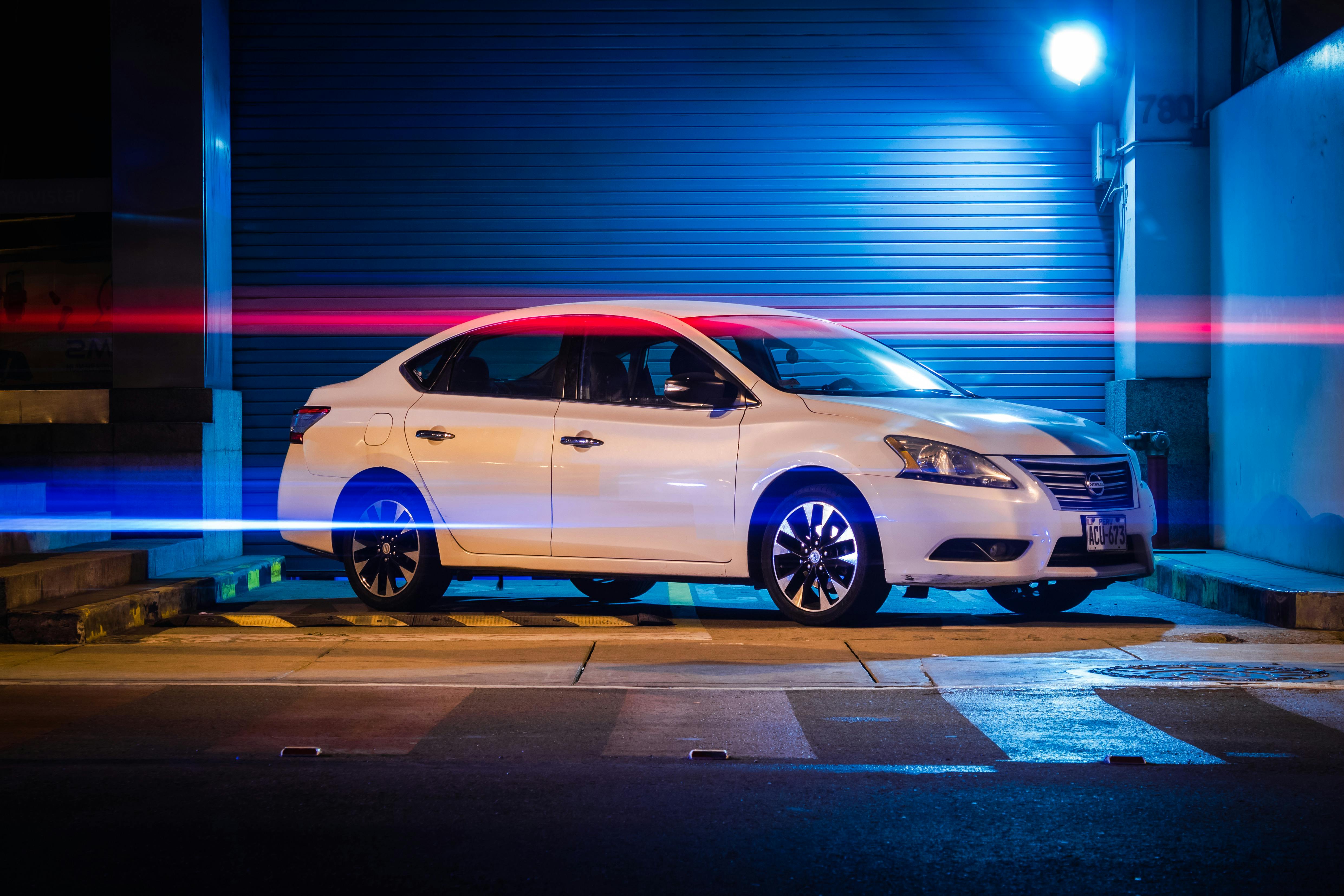 White Nissan Pulsar · Free Stock Photo