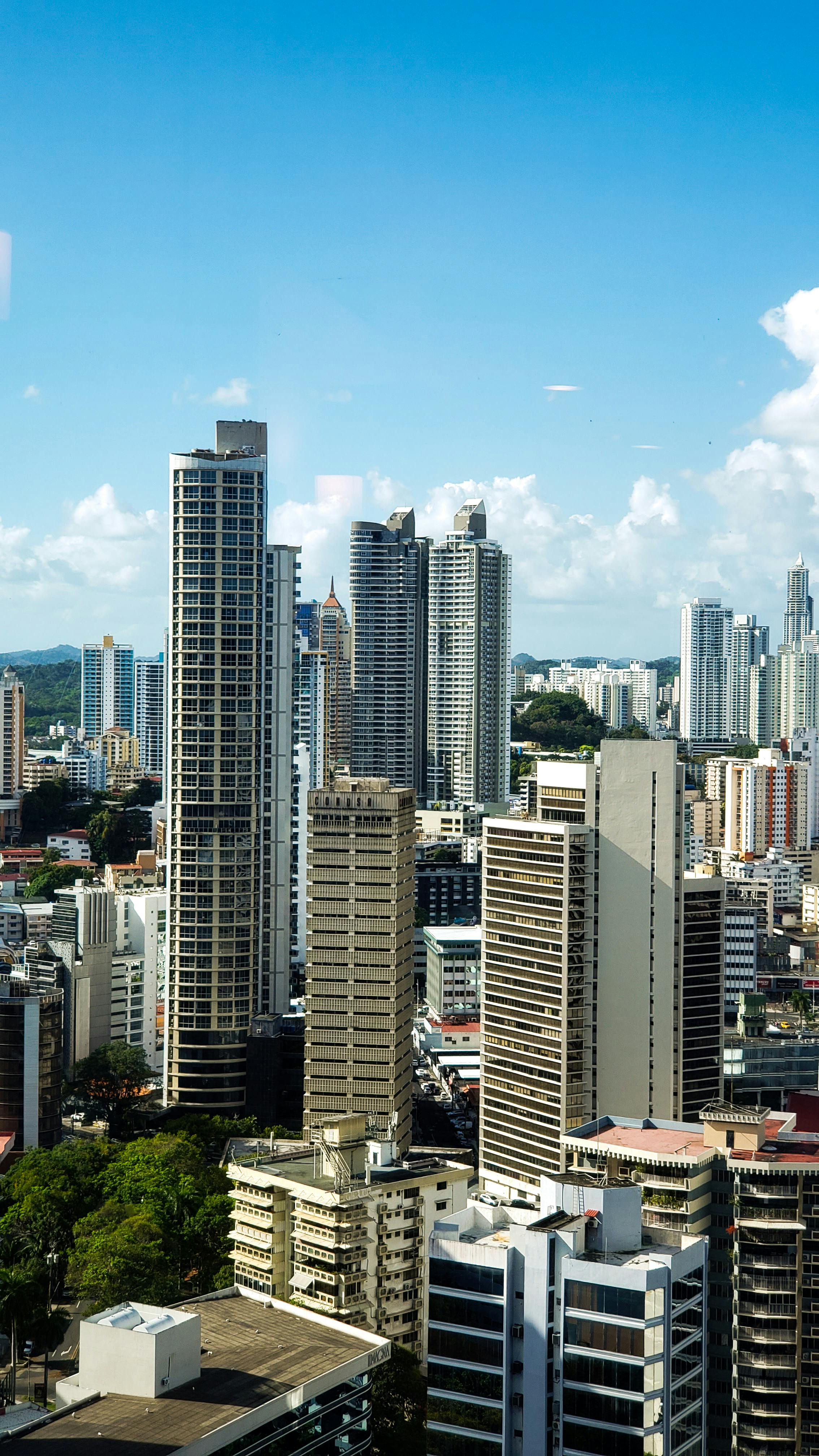 Aerial View of City Buildings · Free Stock Photo
