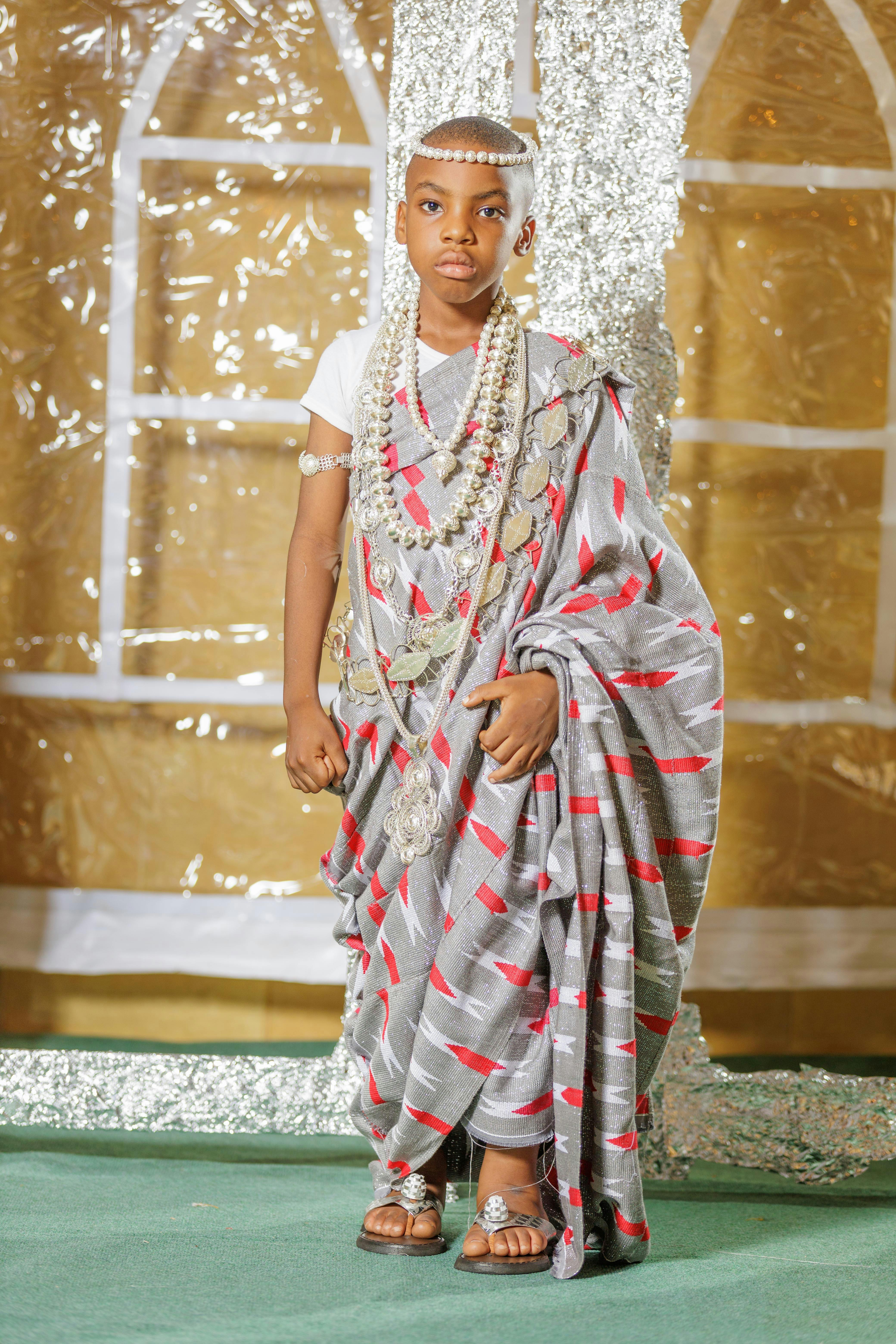 Boy in Gray Robes · Free Stock Photo