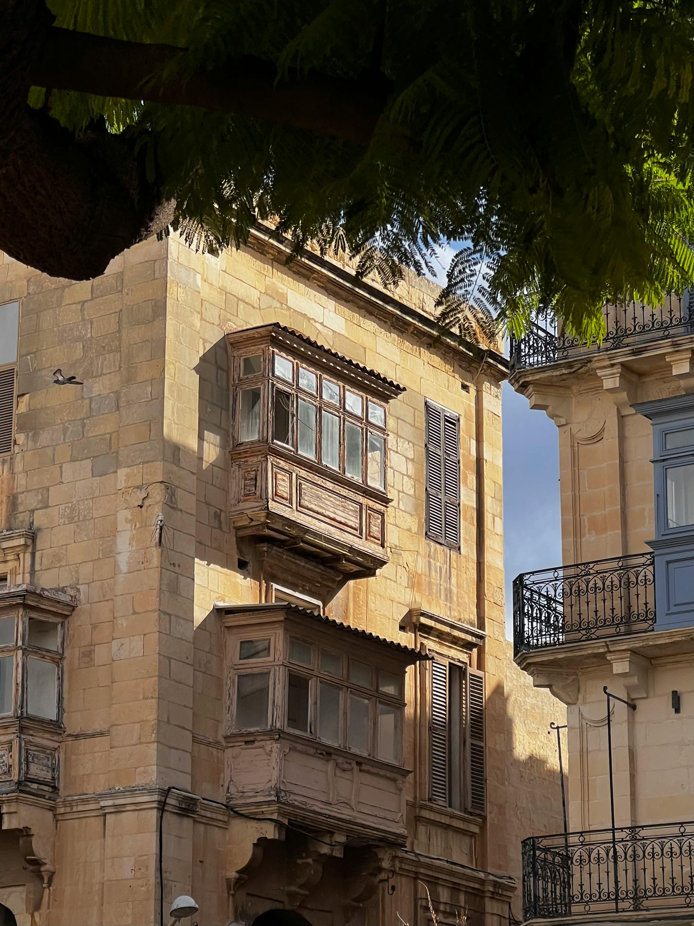 Windows on Building · Free Stock Photo