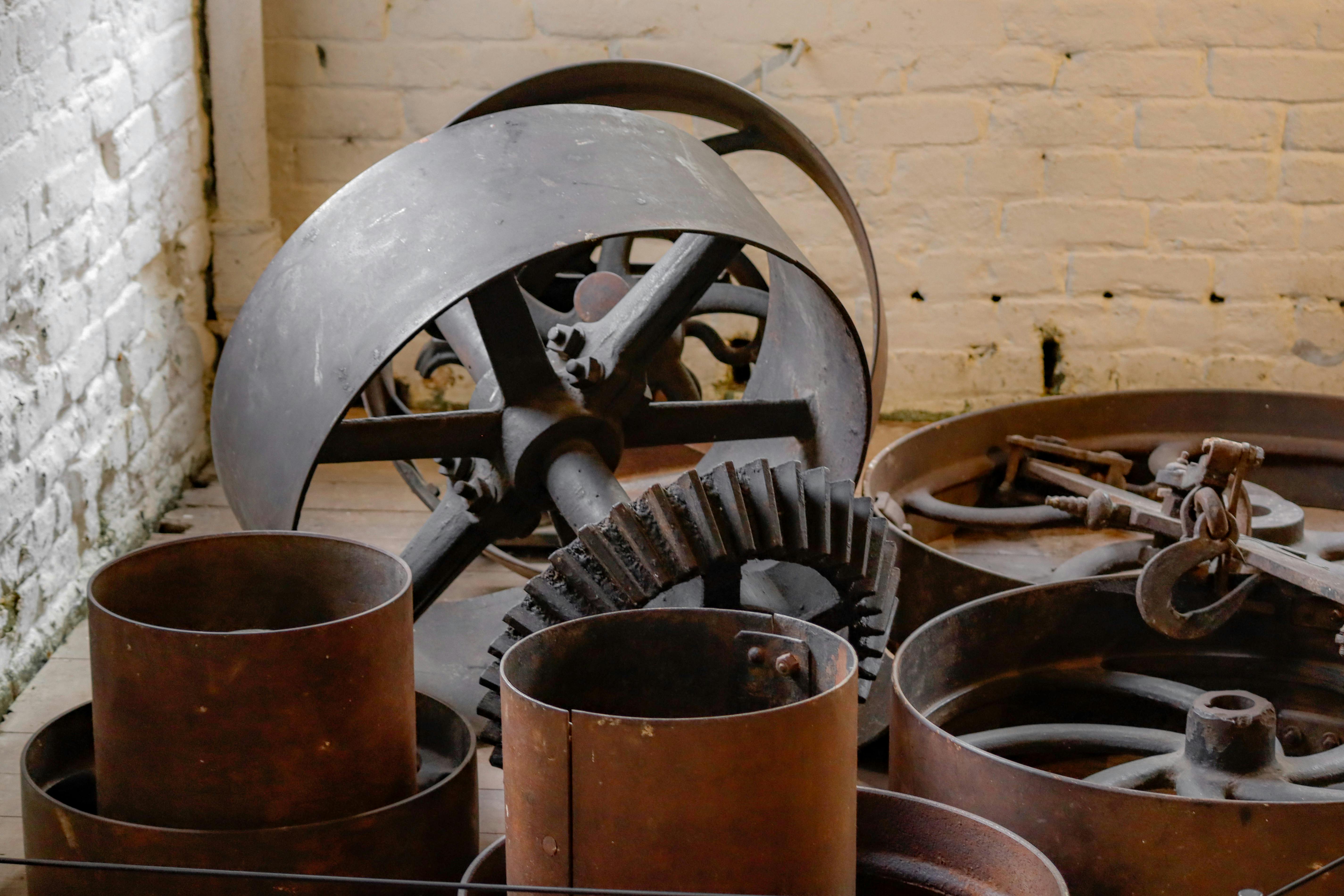 A Pile of Old Rusty Machinery · Free Stock Photo