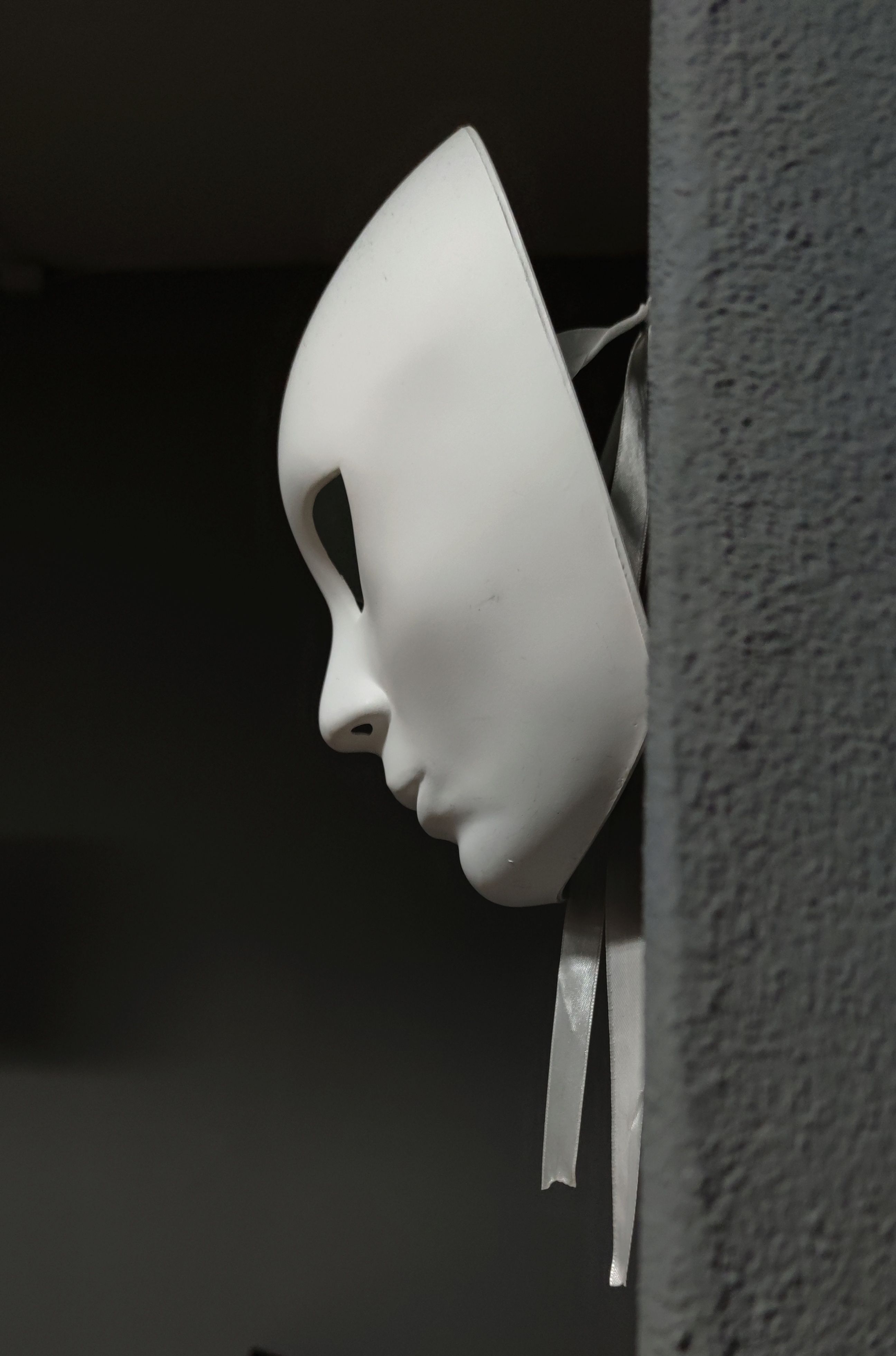 Mask Hanging on Wall · Free Stock Photo