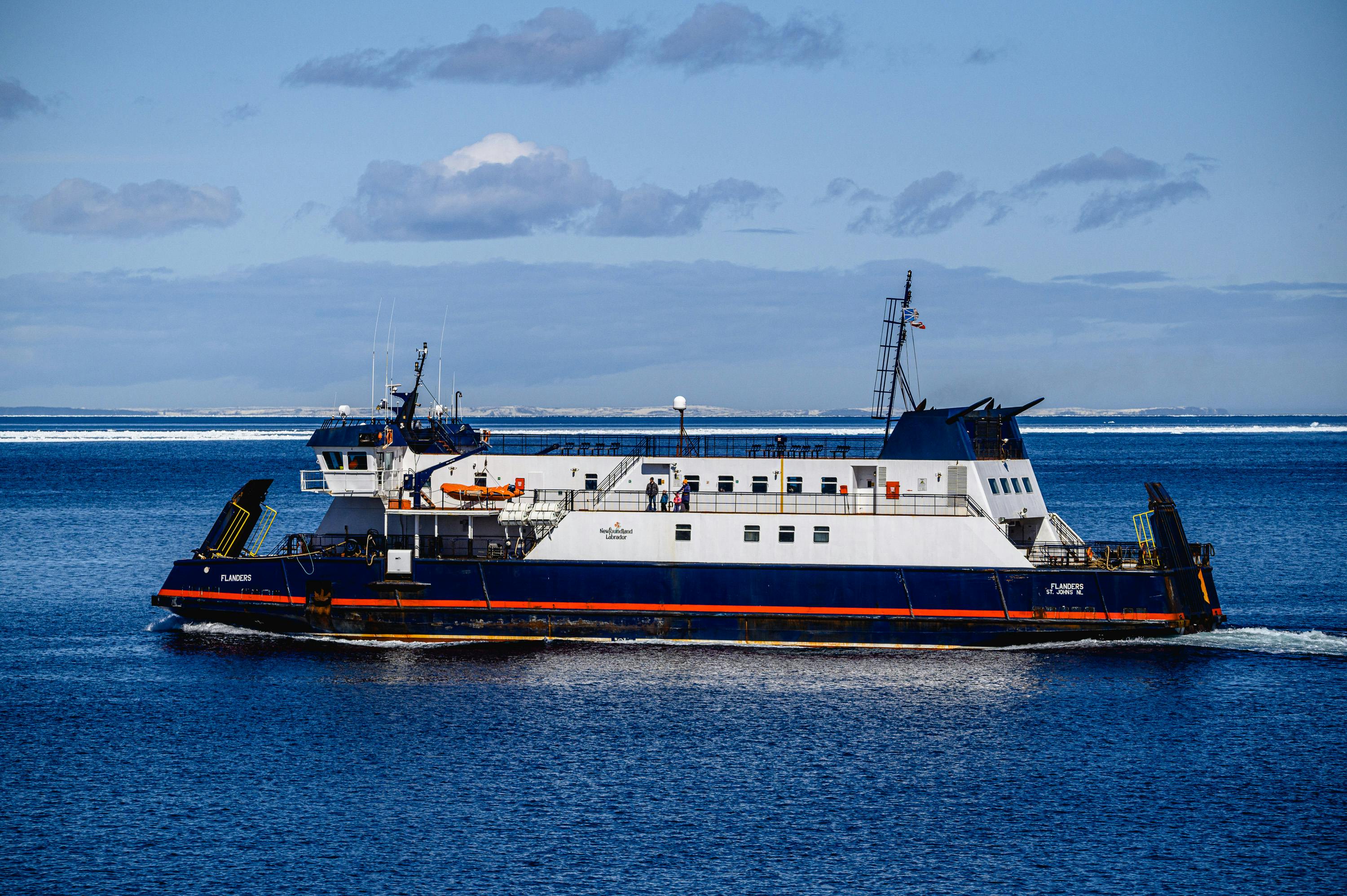 Ferry Sailing on Sea · Free Stock Photo