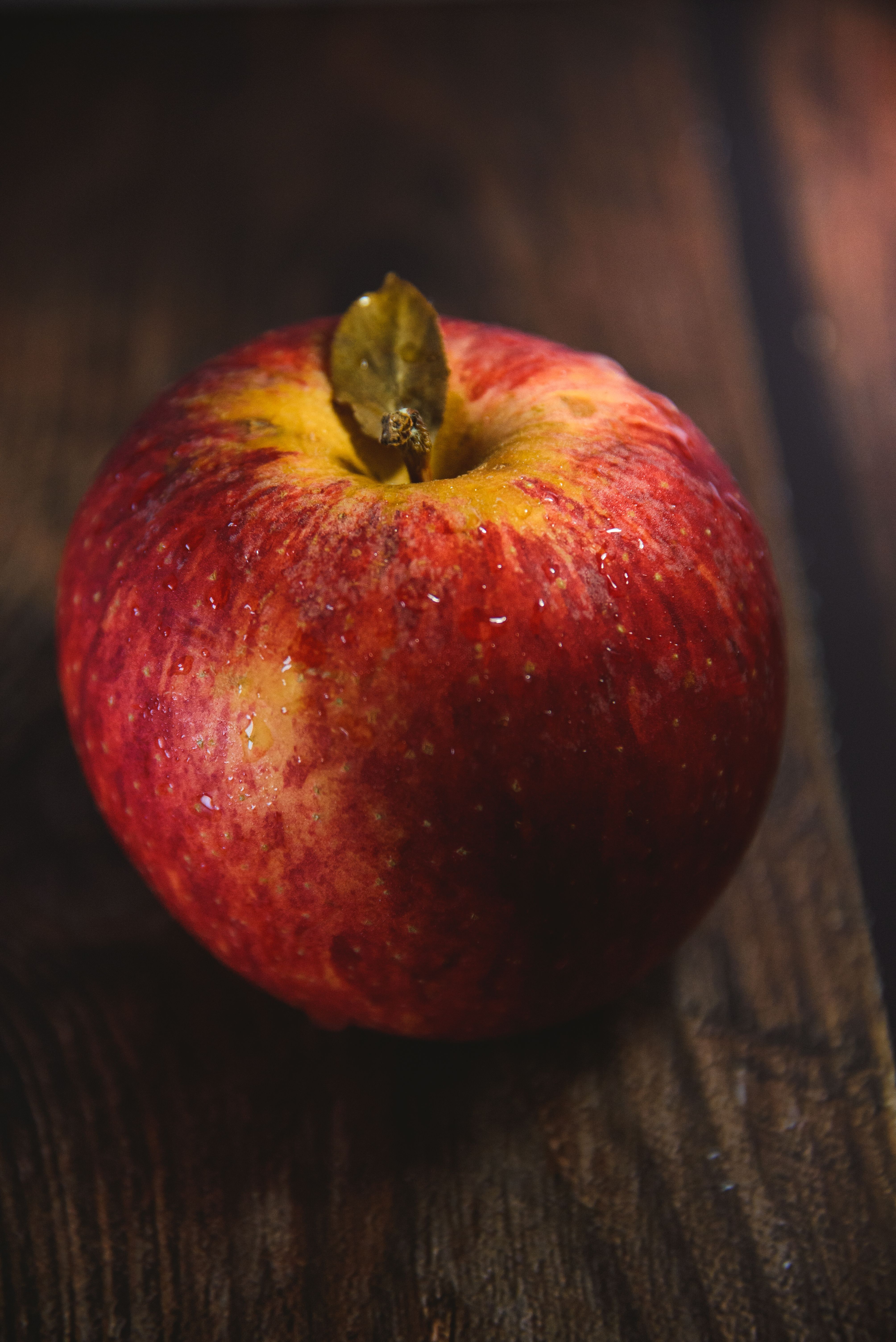 Close Up Photograph of Round Red Fruit · Free Stock Photo