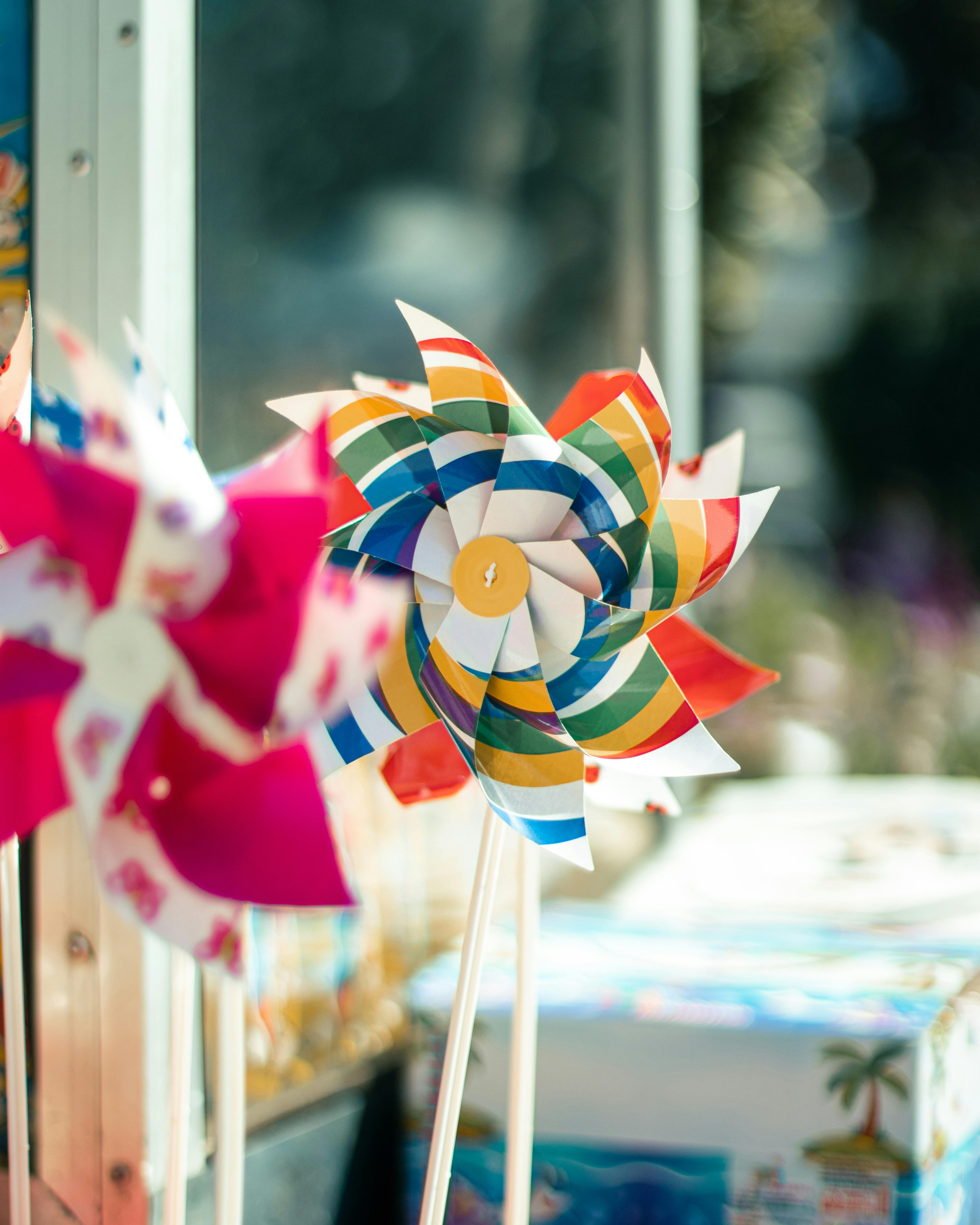 Blue Red Yellow and Green Plastic Blocks · Free Stock Photo