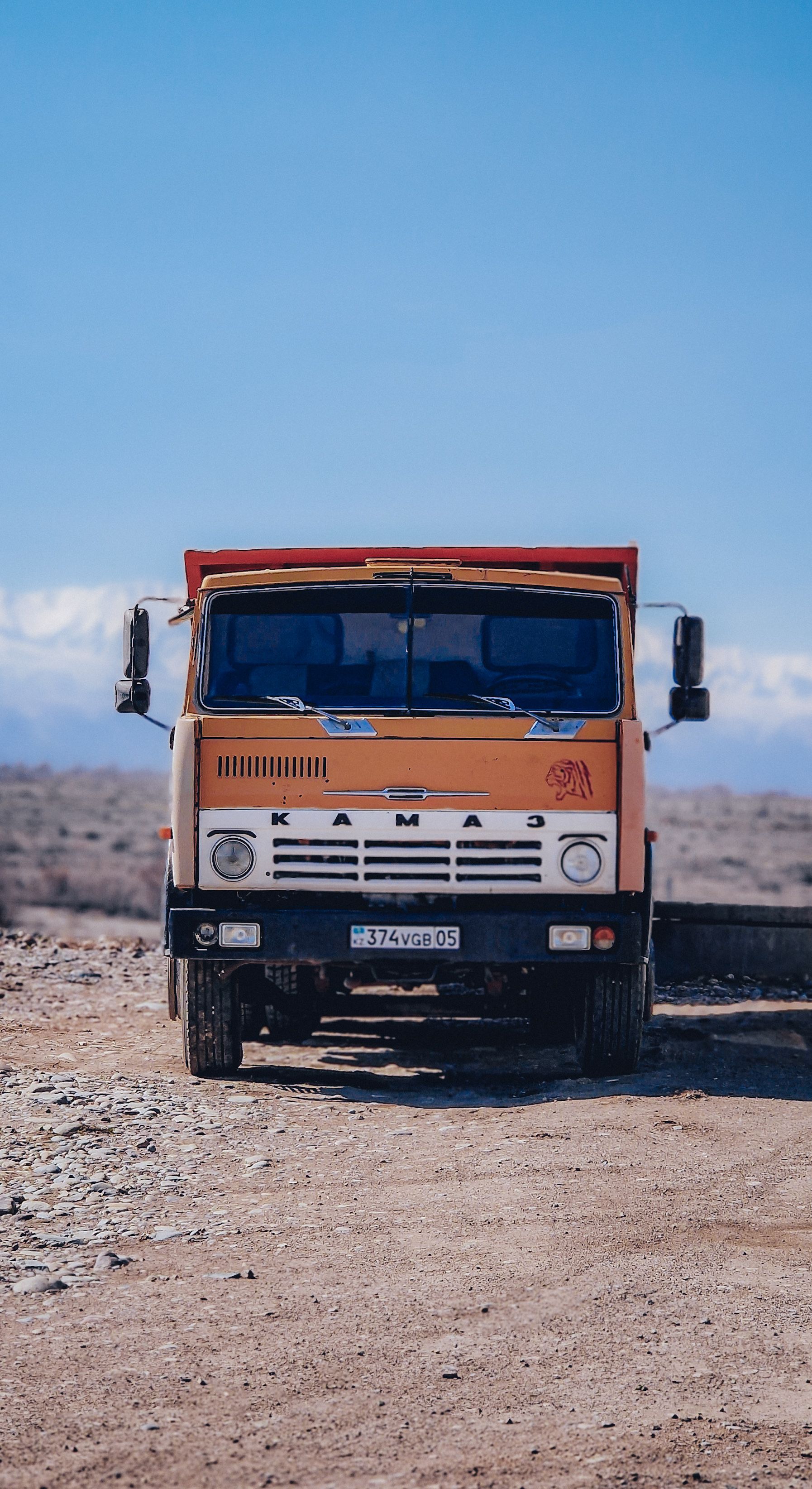 Old Kamaz Dump Truck · Free Stock Photo