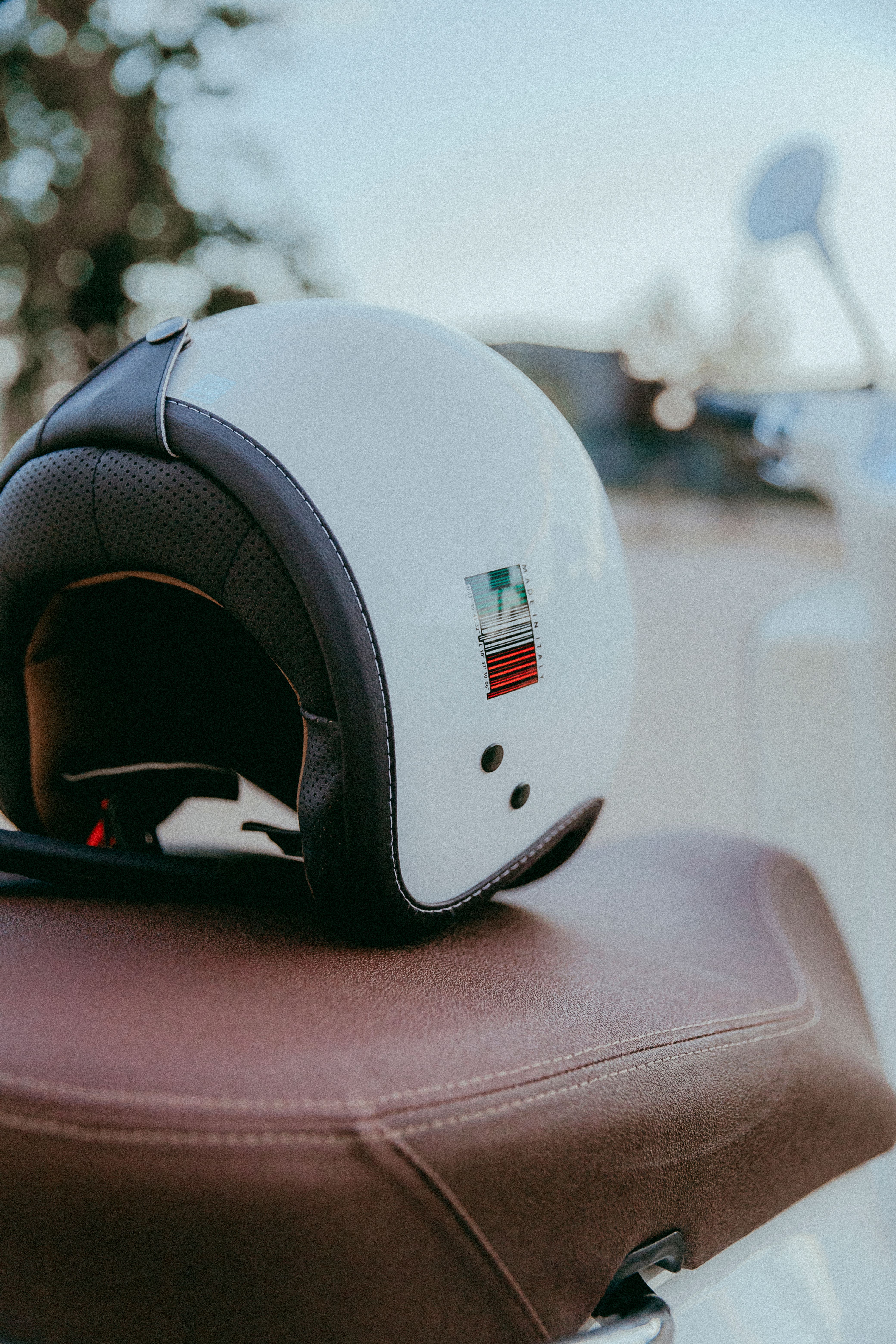 Helmet on Seat · Free Stock Photo