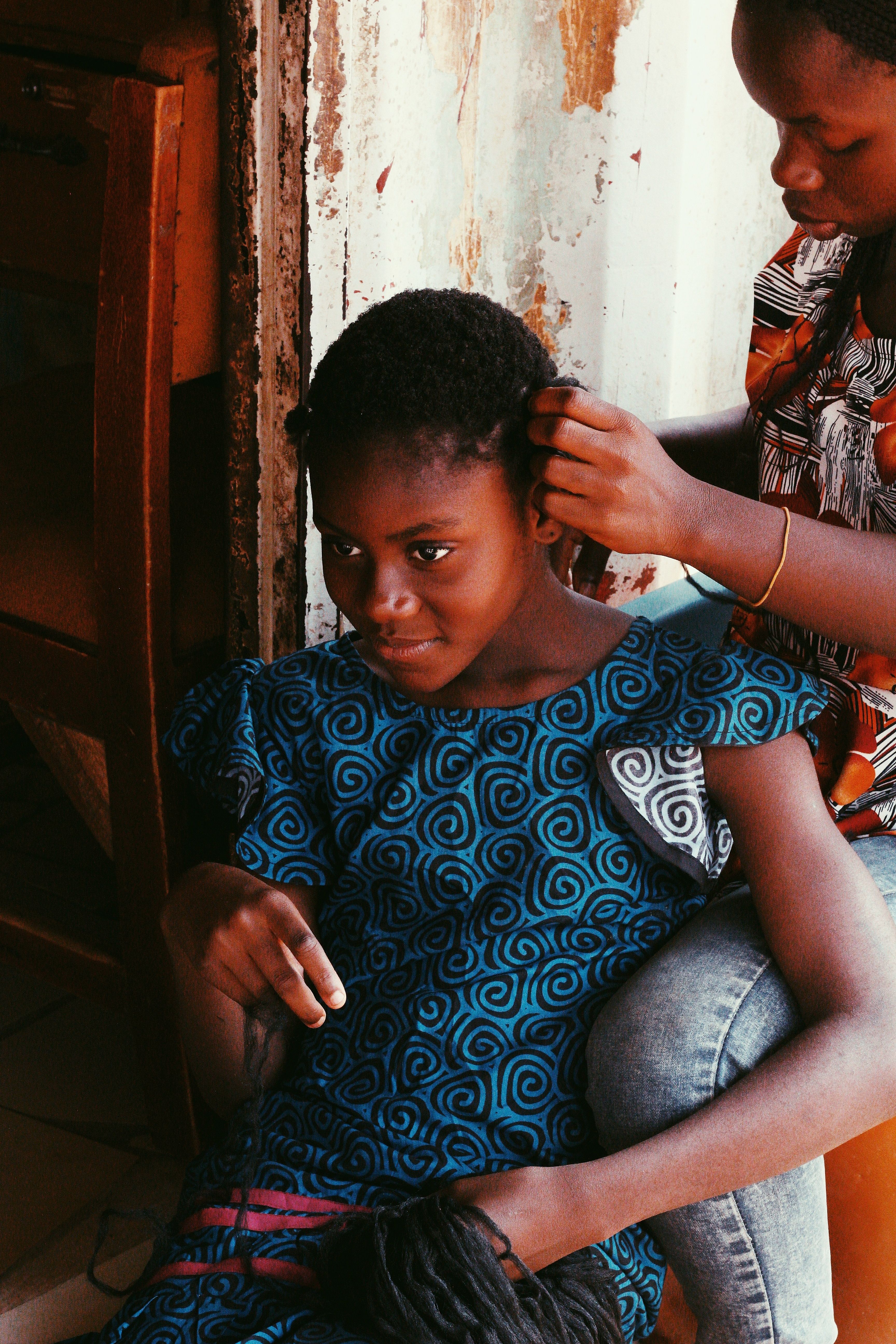 Girls Making Hair · Free Stock Photo